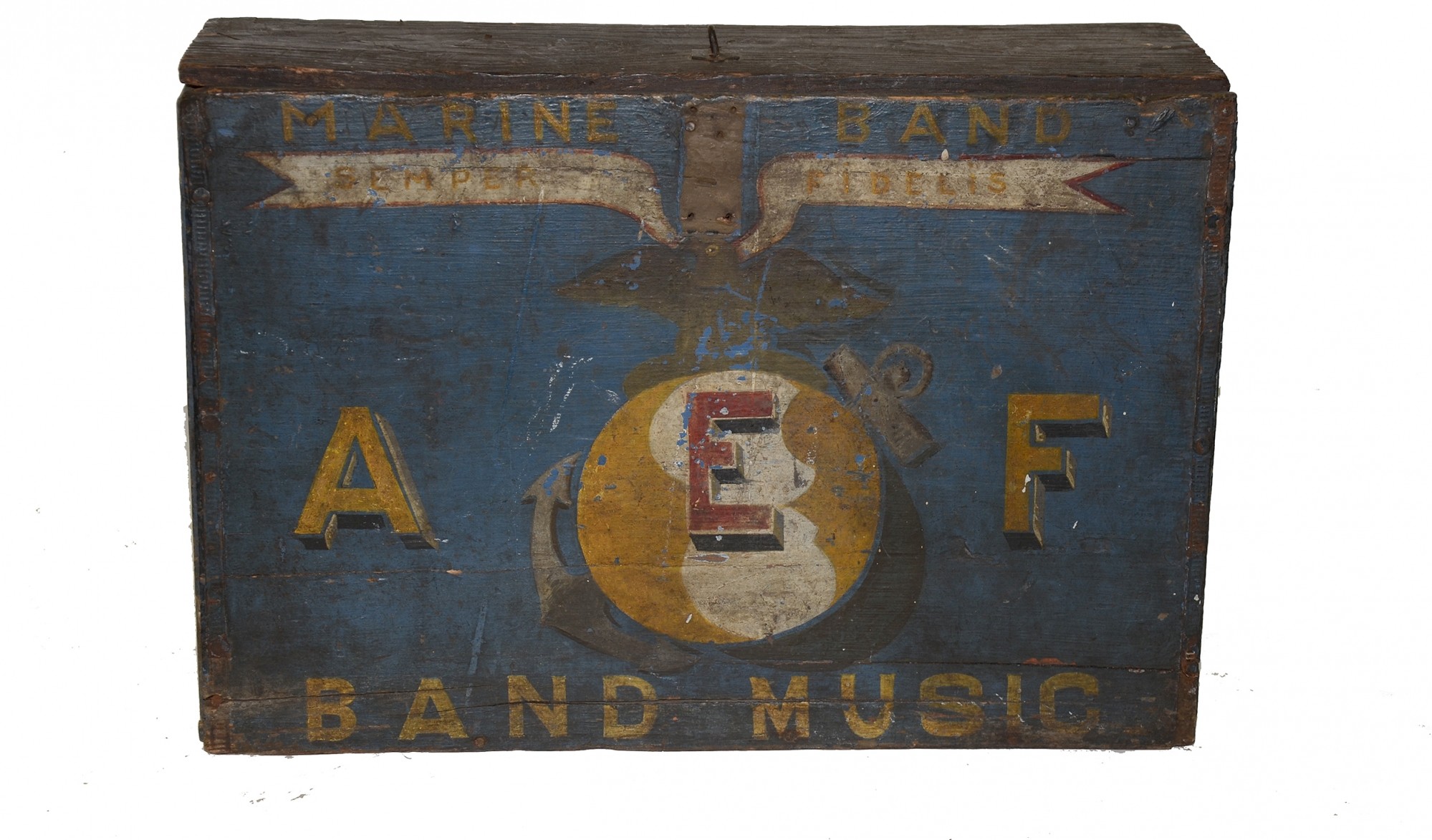 WORLD WAR ONE USMC BAND SHEET MUSIC BOX — Horse Soldier