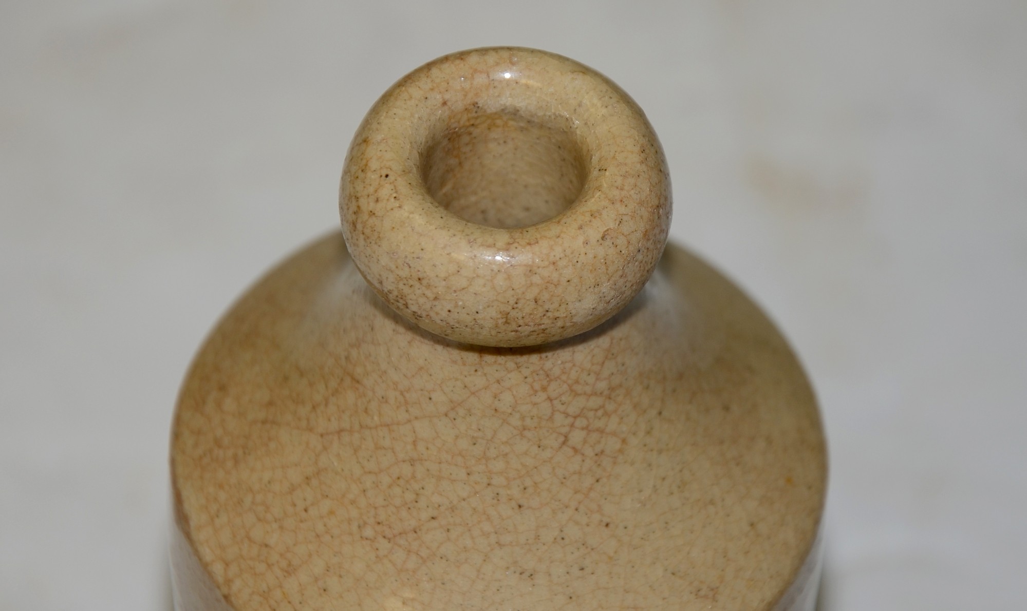 CLAY INK JAR — Horse Soldier