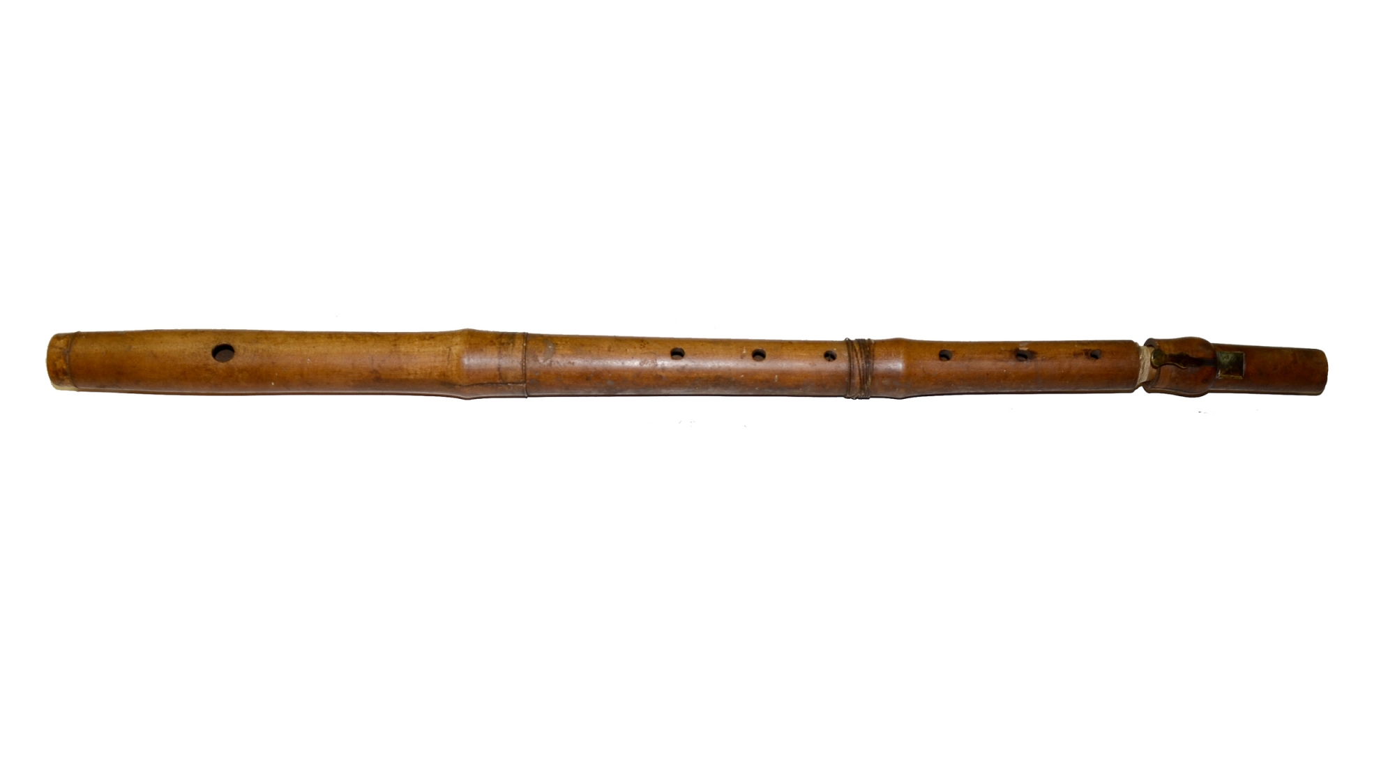 WOODEN FLUTE FROM THE ROSENSTEEL FAMILY COLLECTION OF GETTYSBURG ...
