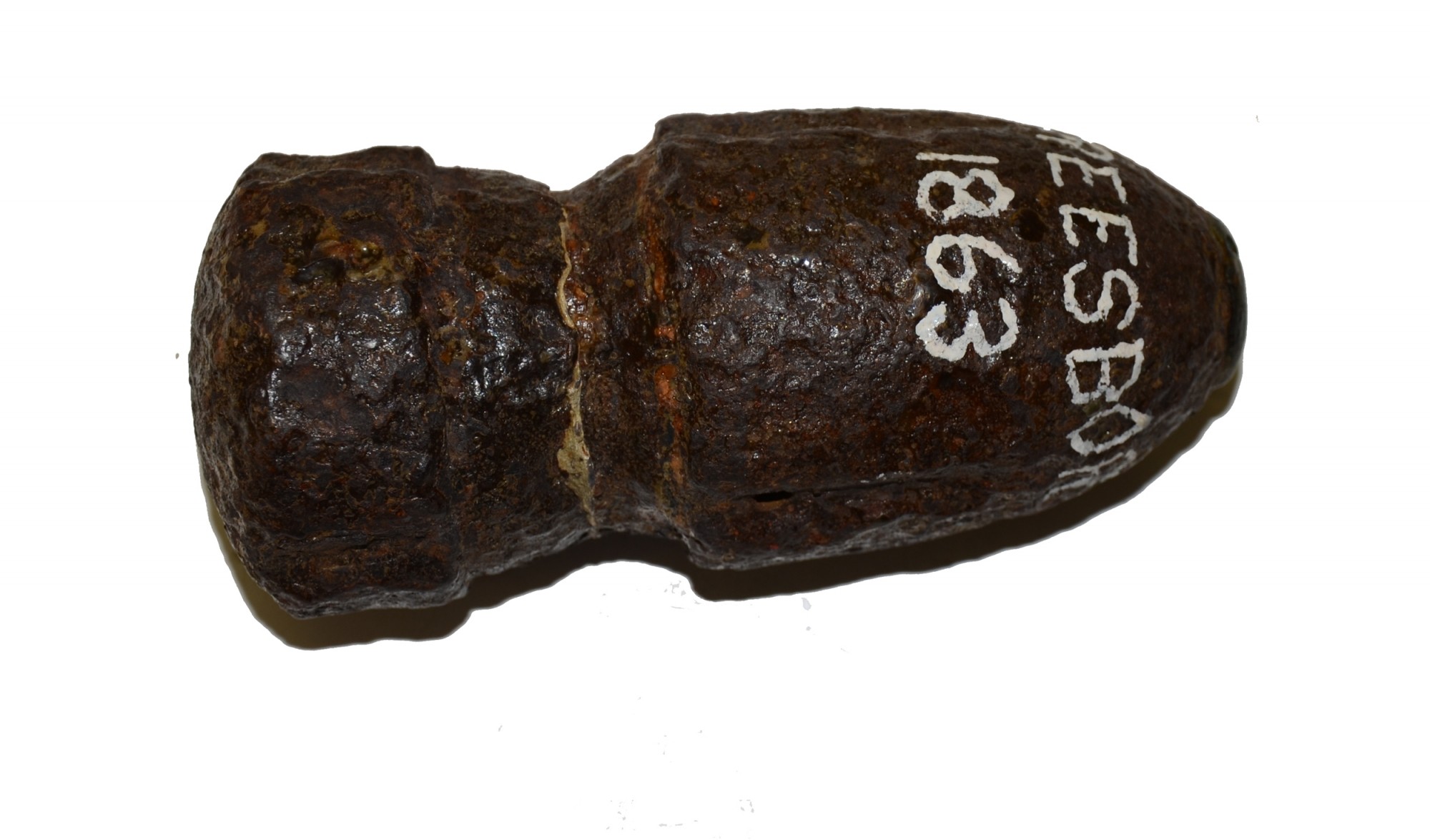 US 3-INCH HOTCHKISS SHELL RECOVERED AT MURFREESBORO — Horse Soldier