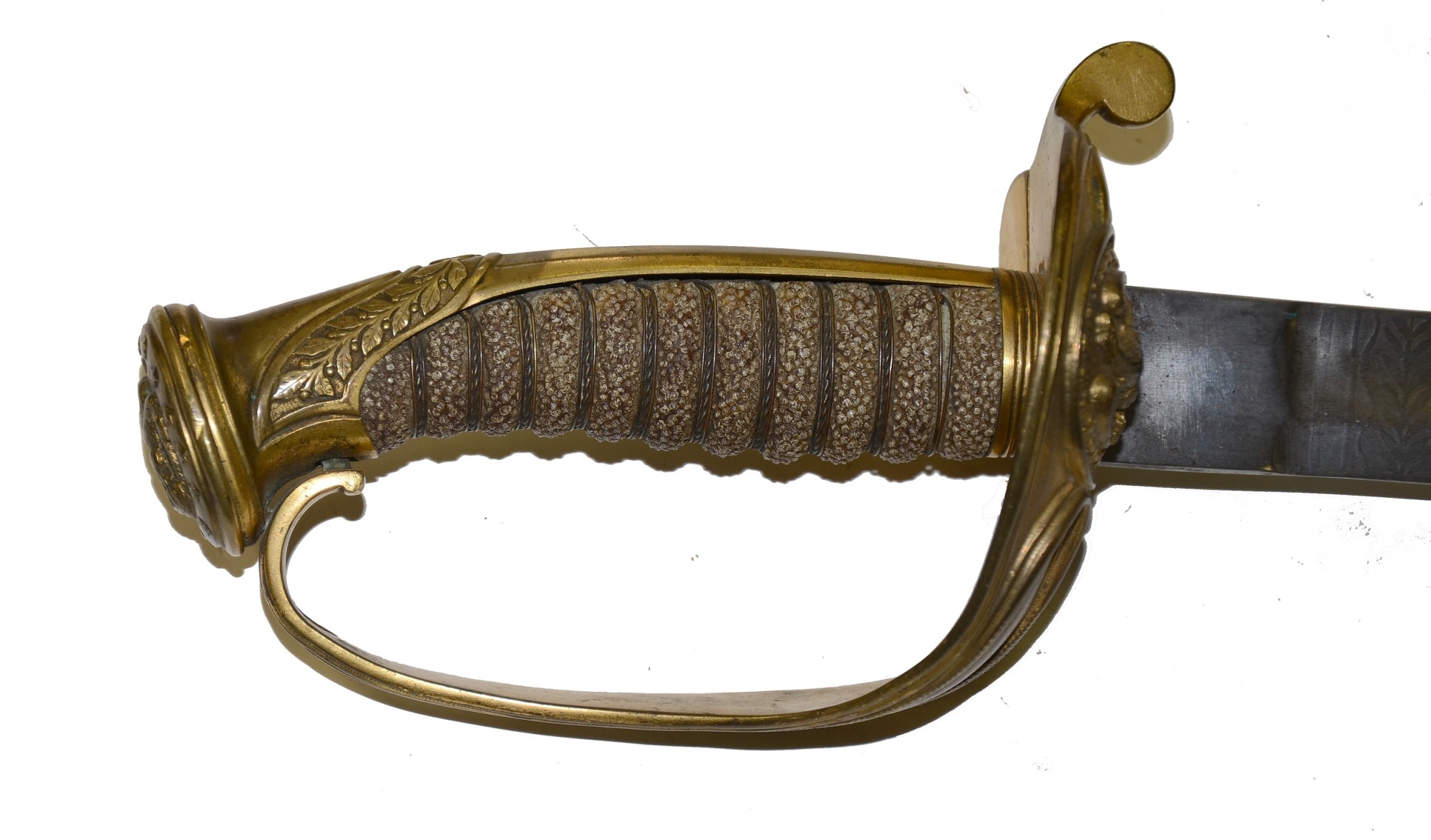 ITALIAN MANUFACTURED 1852 PATTERN NAVAL OFFICER’S SWORD — Horse Soldier