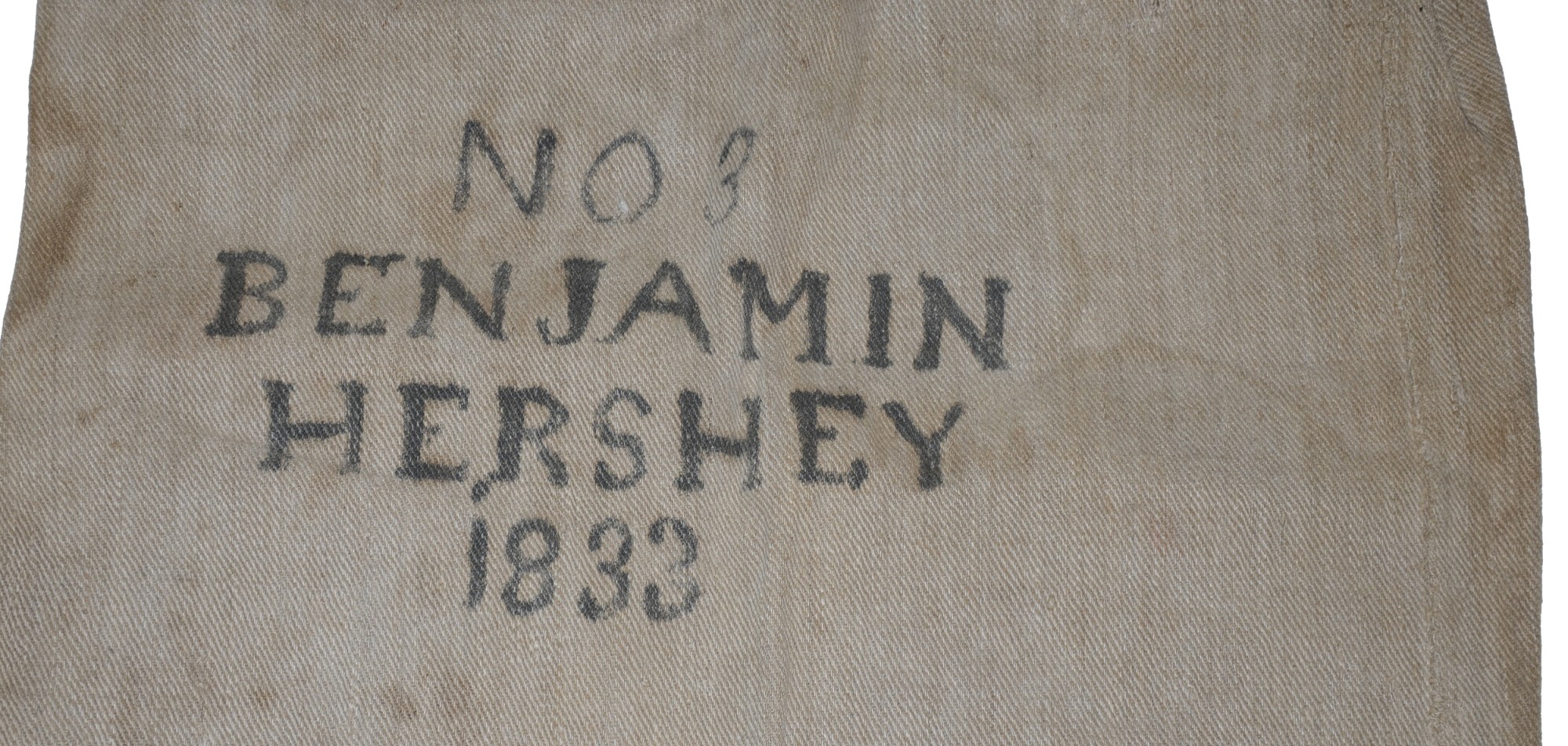 CANVAS BAG “BENJAMIN HERSHEY 1833” — Horse Soldier