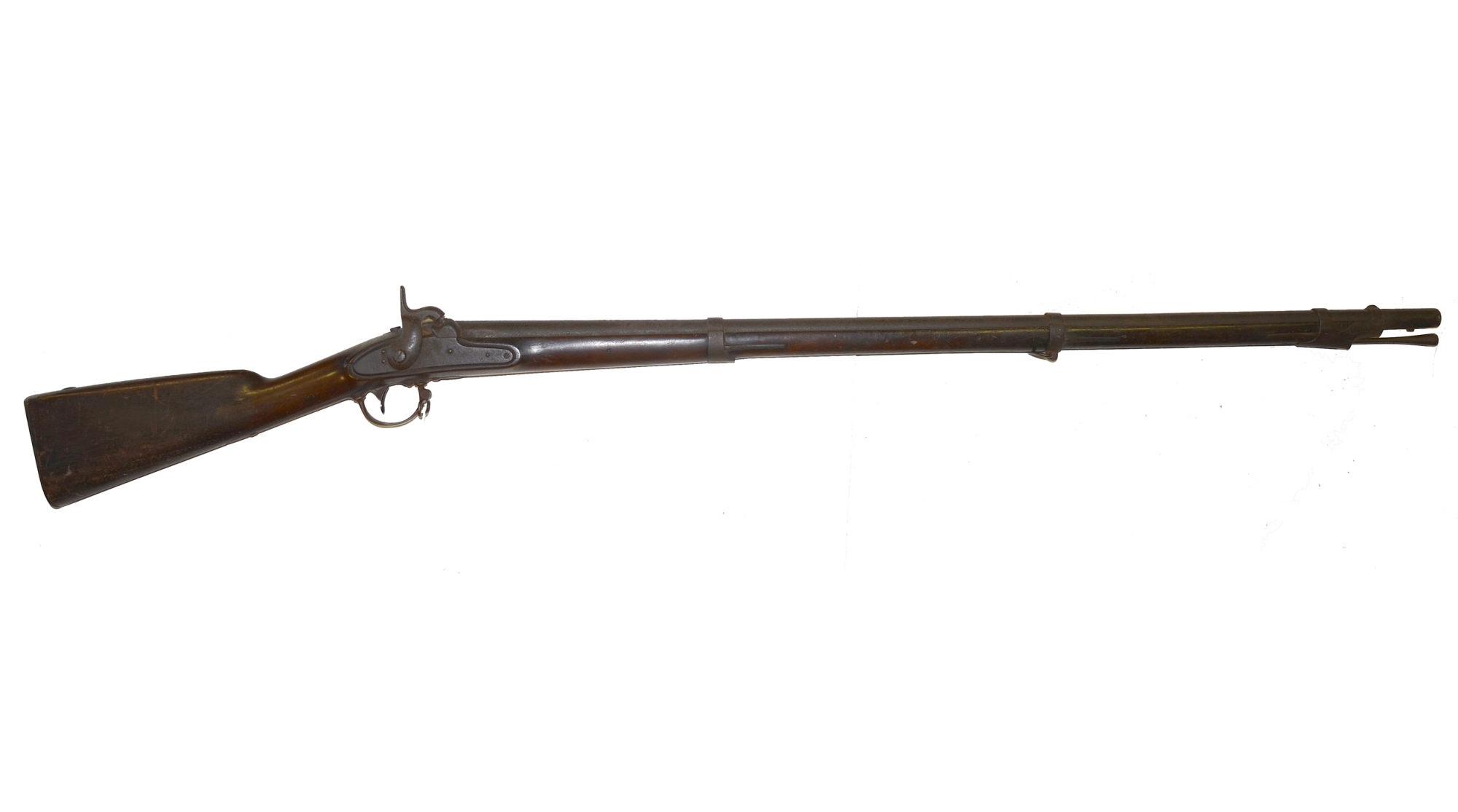 SPRINGFIELD M1842 U.S. PERCUSSION MUSKET DATED 1844 — Horse Soldier