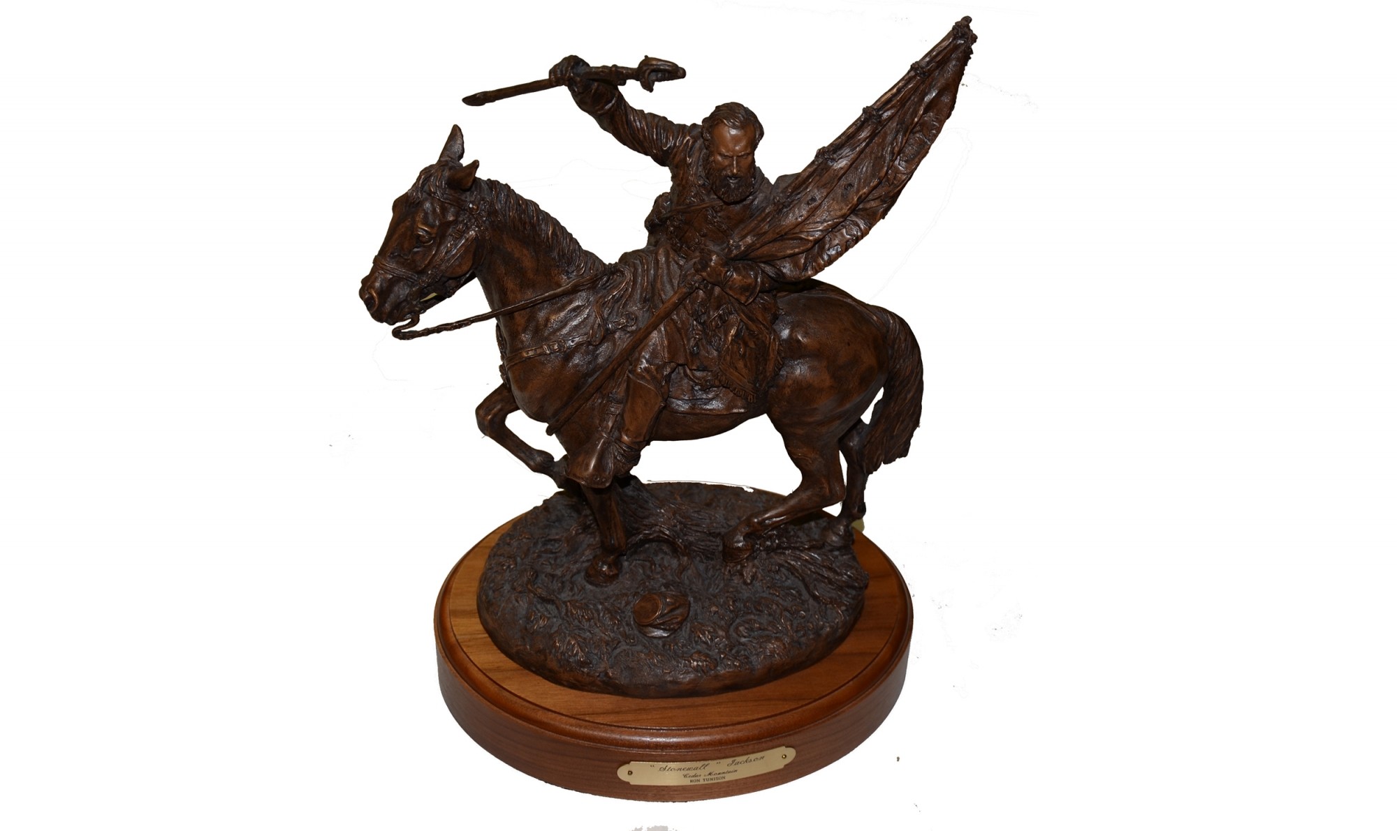 STONEWALL JACKSON AT CEDAR MOUNTAIN - BRONZE SCULPTURE BY RON TUNISON ...