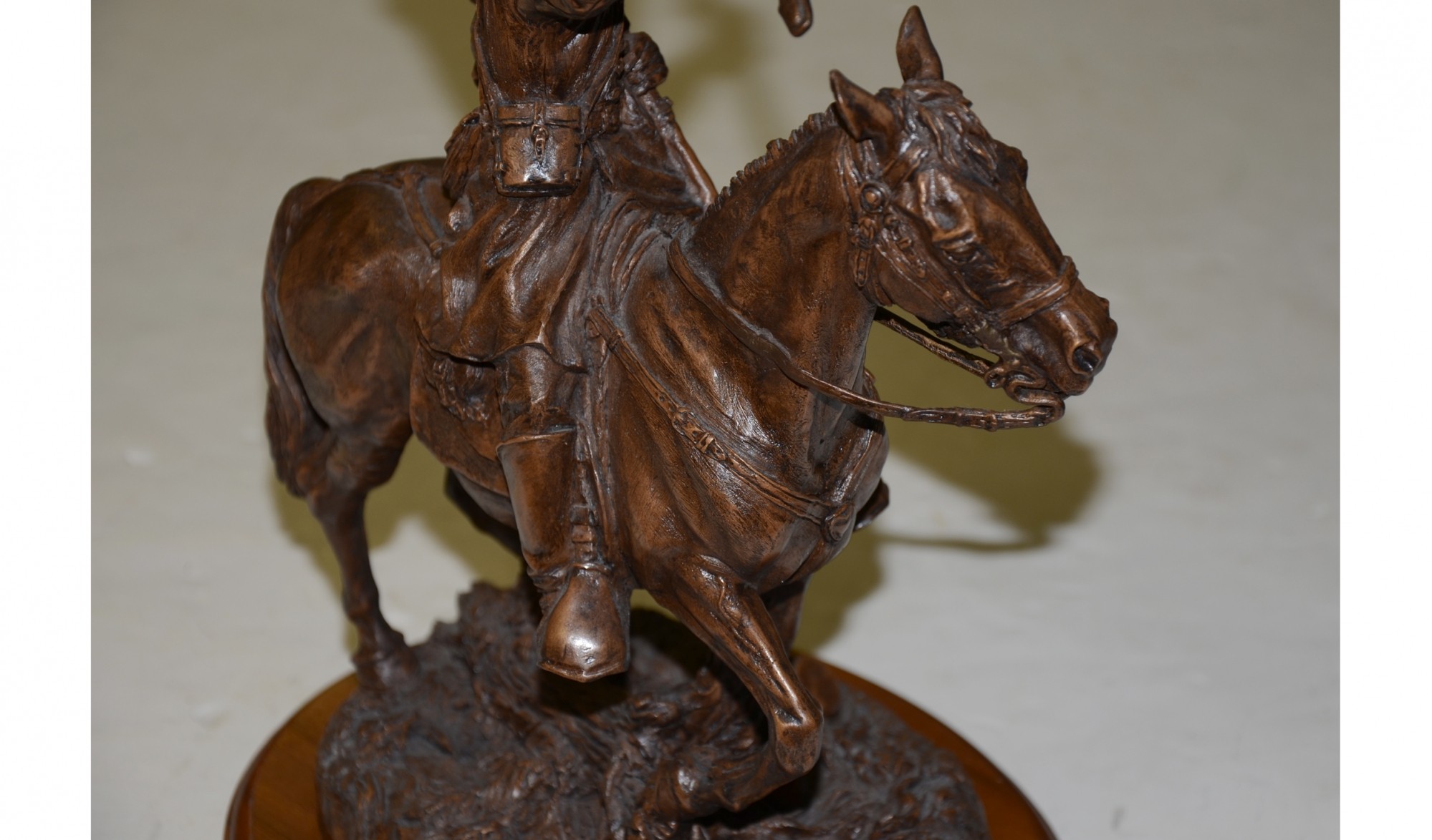 STONEWALL JACKSON AT CEDAR MOUNTAIN - BRONZE SCULPTURE BY RON TUNISON ...