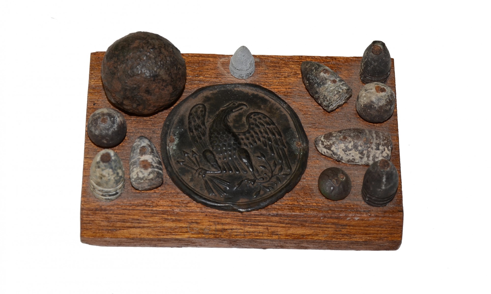 GETTYSBURG RELIC DESK SET — Horse Soldier