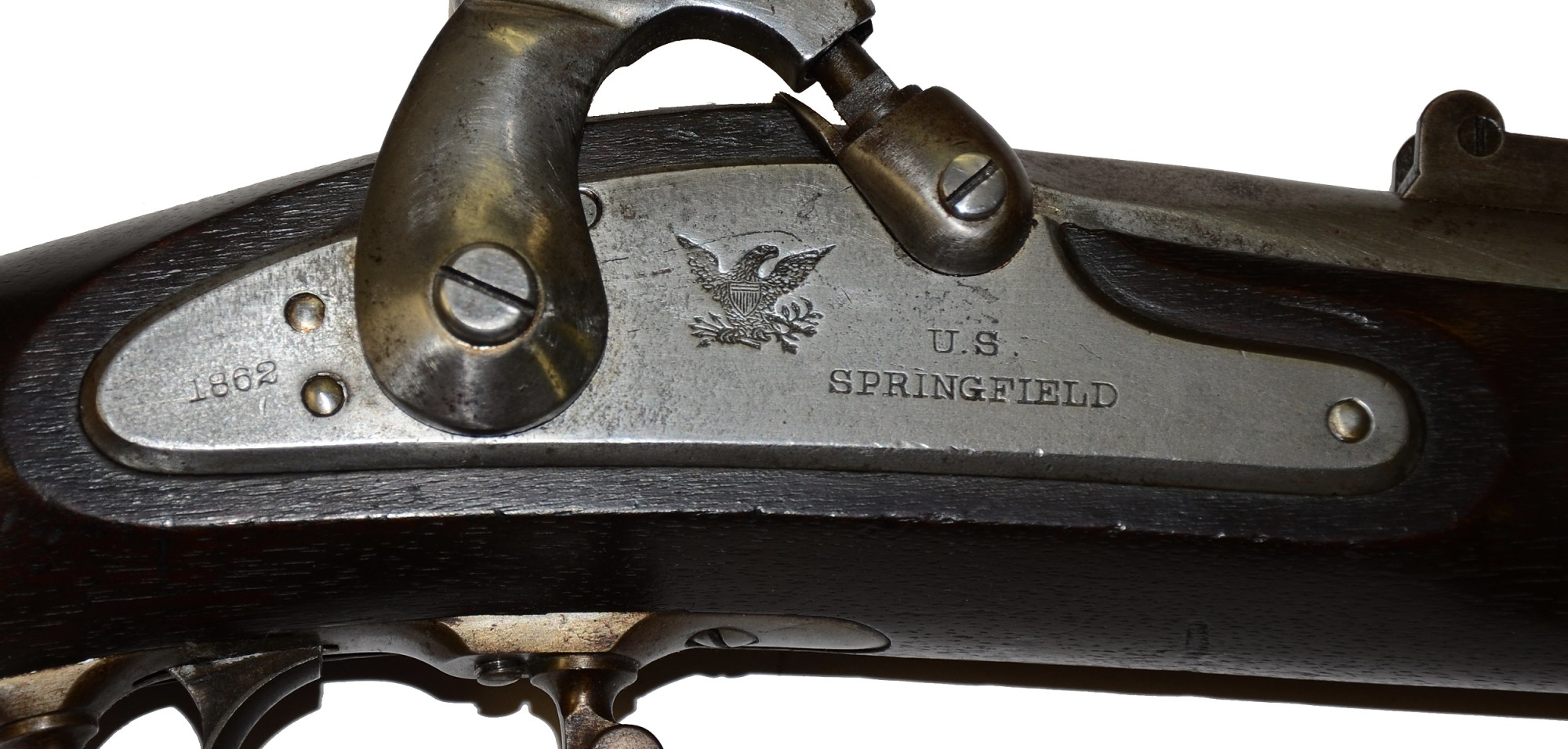 FINE ORIGINAL CONDITION M1861 U.S. SPRINGFIELD MUSKET DATED 1862 ...
