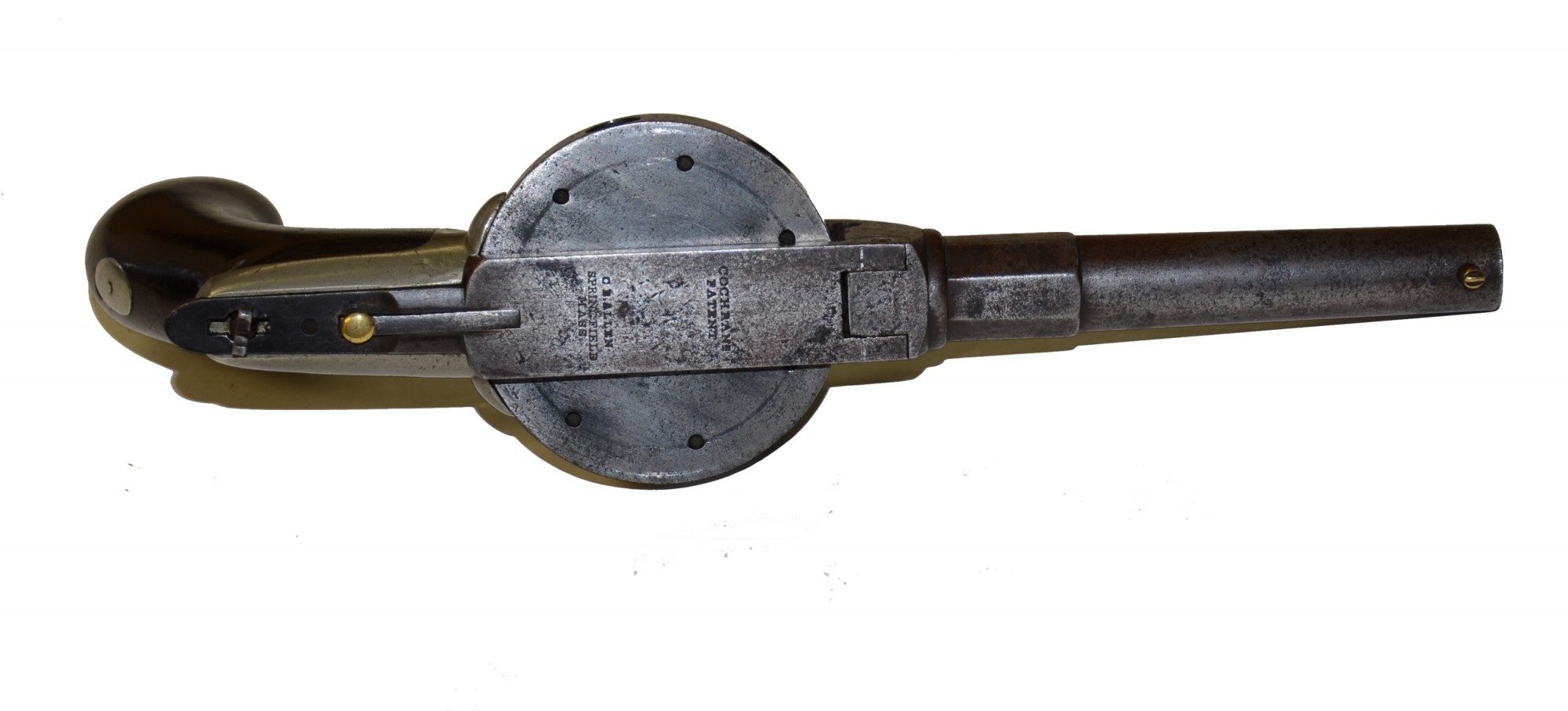 RARE 1ST TYPE COCHRAN TURRET REVOLVER, SN 106 — Horse Soldier