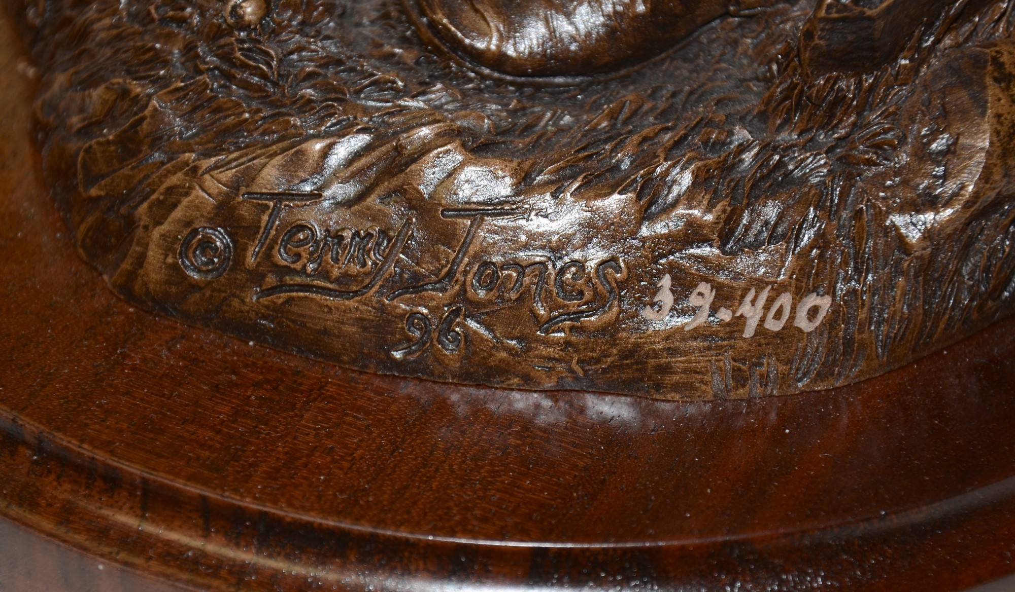 “JEB STUART” SCULPTURE BY TERRY JONES — Horse Soldier