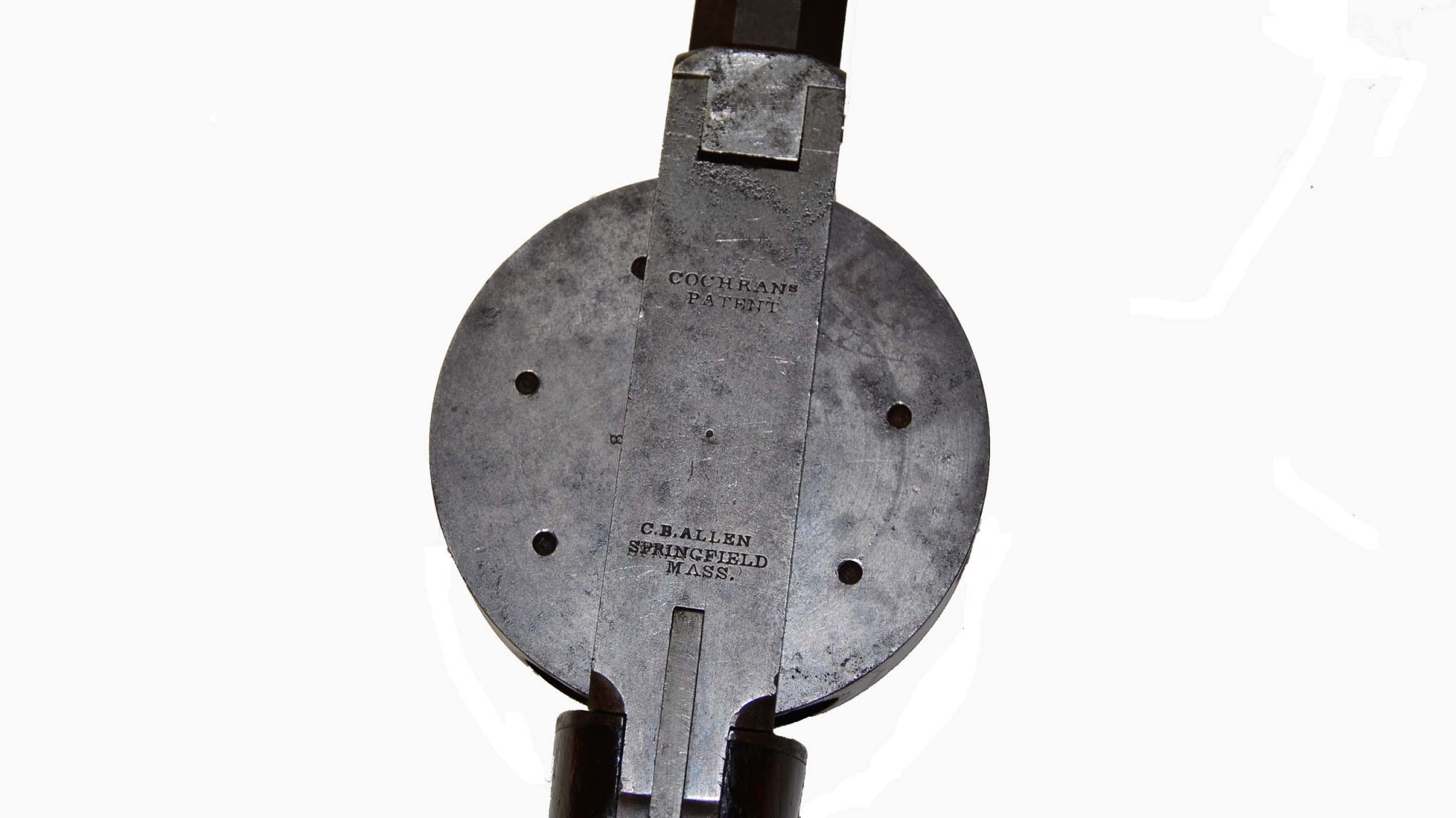 RARE 1ST TYPE COCHRAN TURRET REVOLVER, SN 8 — Horse Soldier