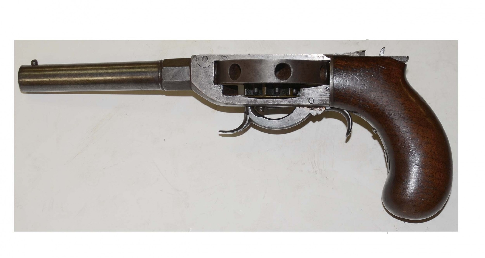 RARE 1ST TYPE COCHRAN TURRET REVOLVER, SN 8 — Horse Soldier