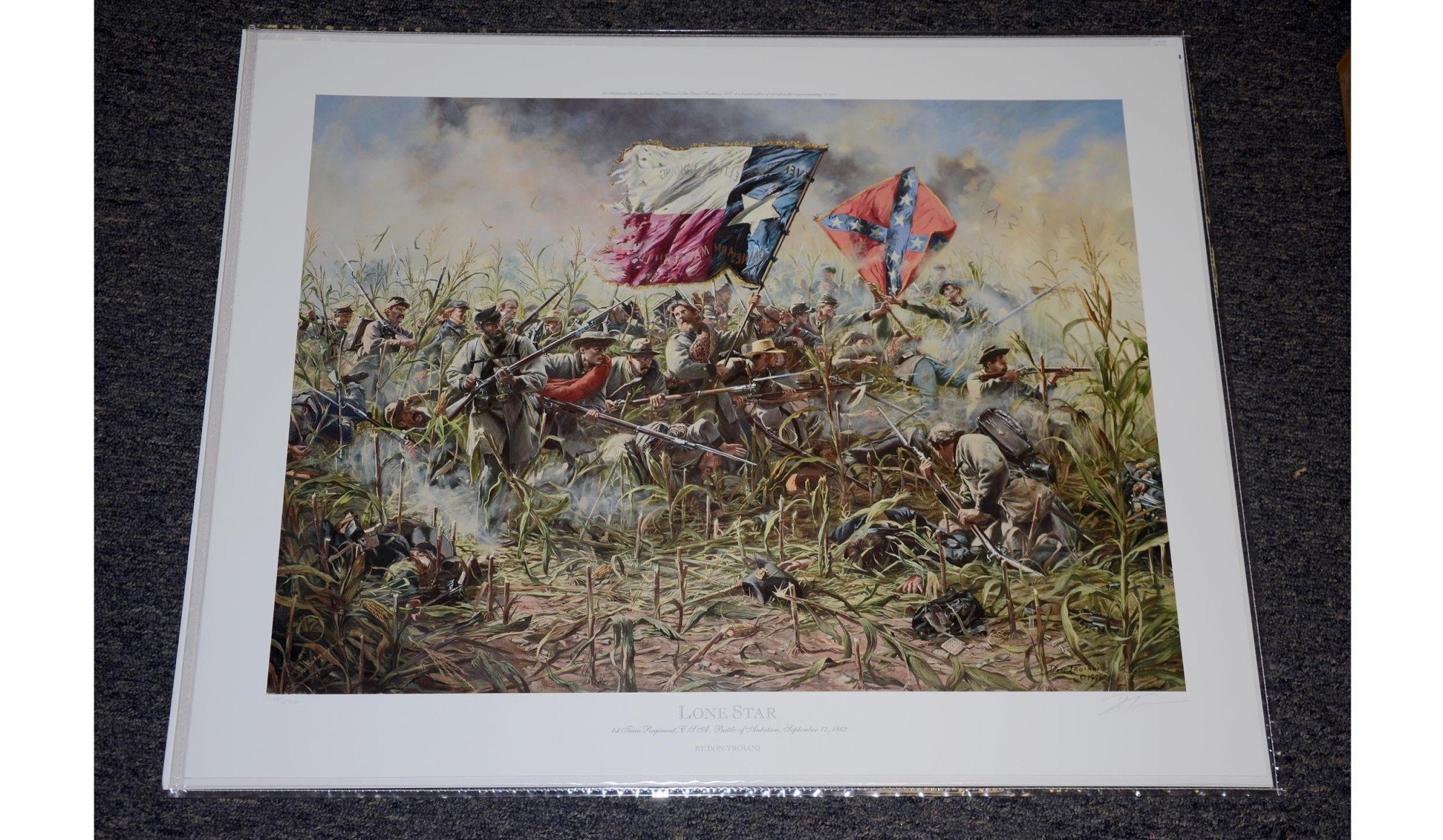 LONE STAR: 1ST TEXAS REGIMENT, C.S.A., BATTLE OF ANTIETAM, SEPTEMBER 17 ...