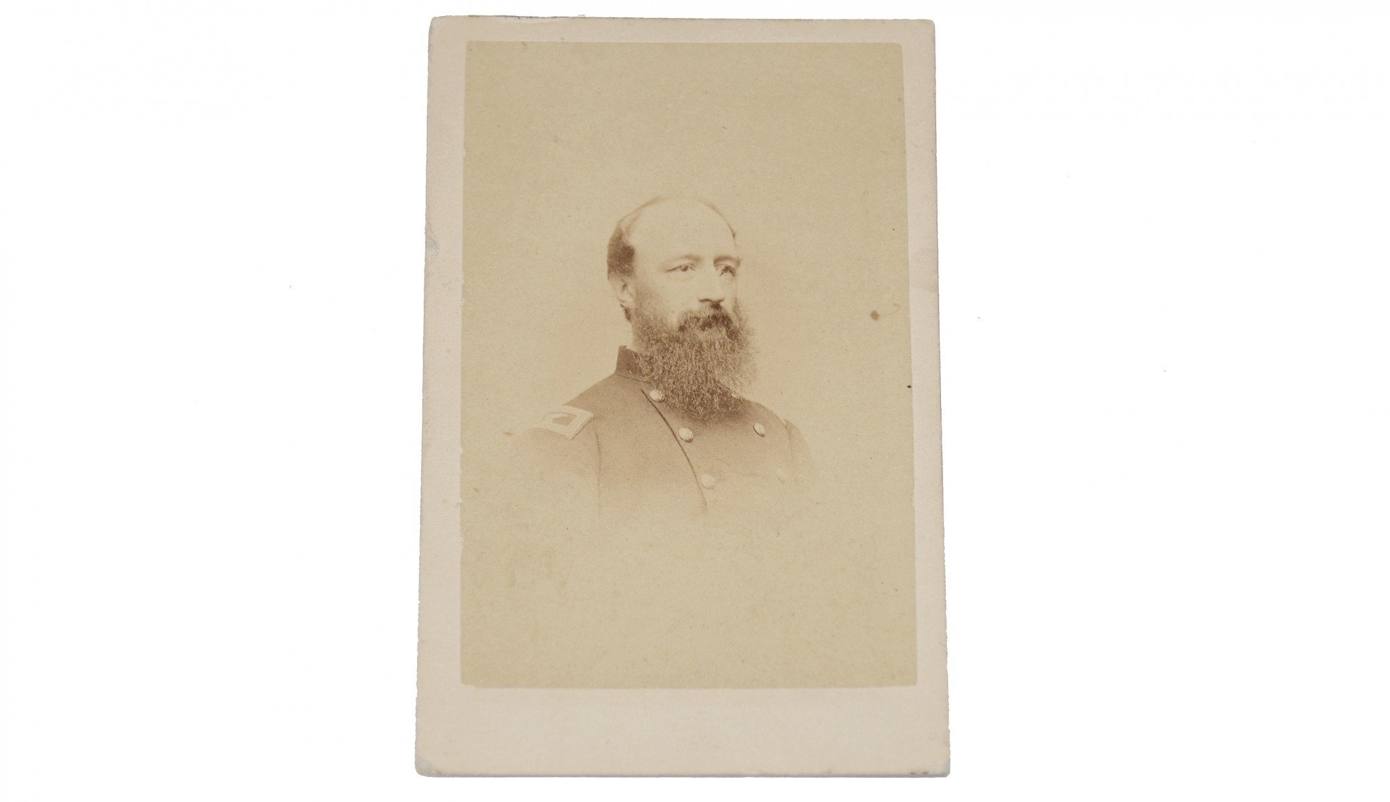 IDENTIFIED CDV OF KIA CIVIL WAR COLONEL JOHN L. RIKER, 62nd NEW YORK ...
