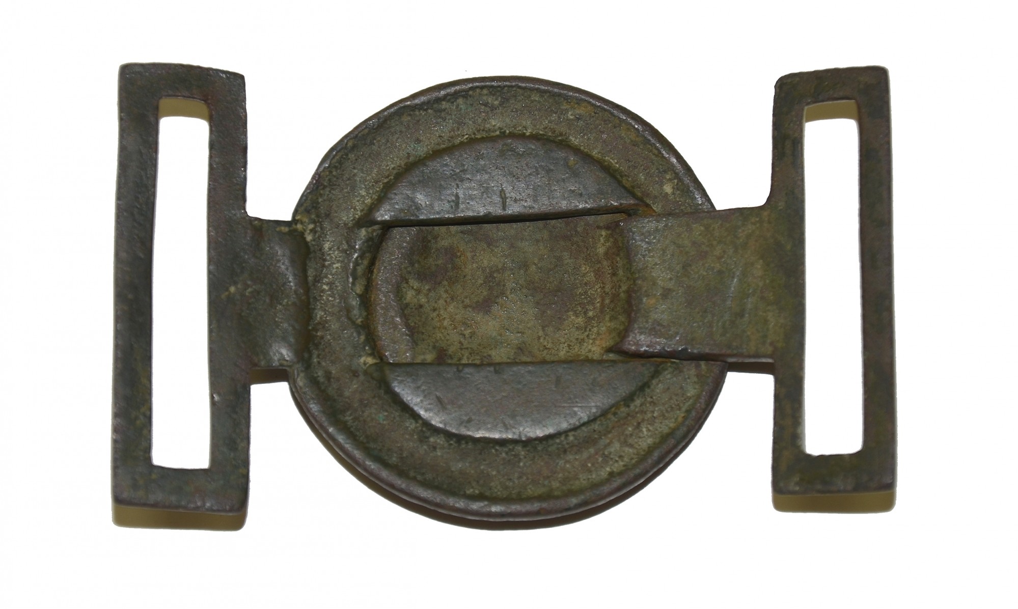 CONFEDERATE TWO PIECE “CS” VIRGINIA STYLE BUCKLE — Horse Soldier