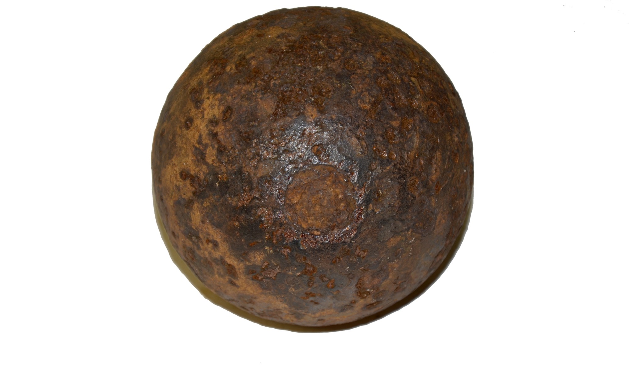 GETTYSBURG RECOVERED CONFEDERATE SPHERICAL SHELL — Horse Soldier