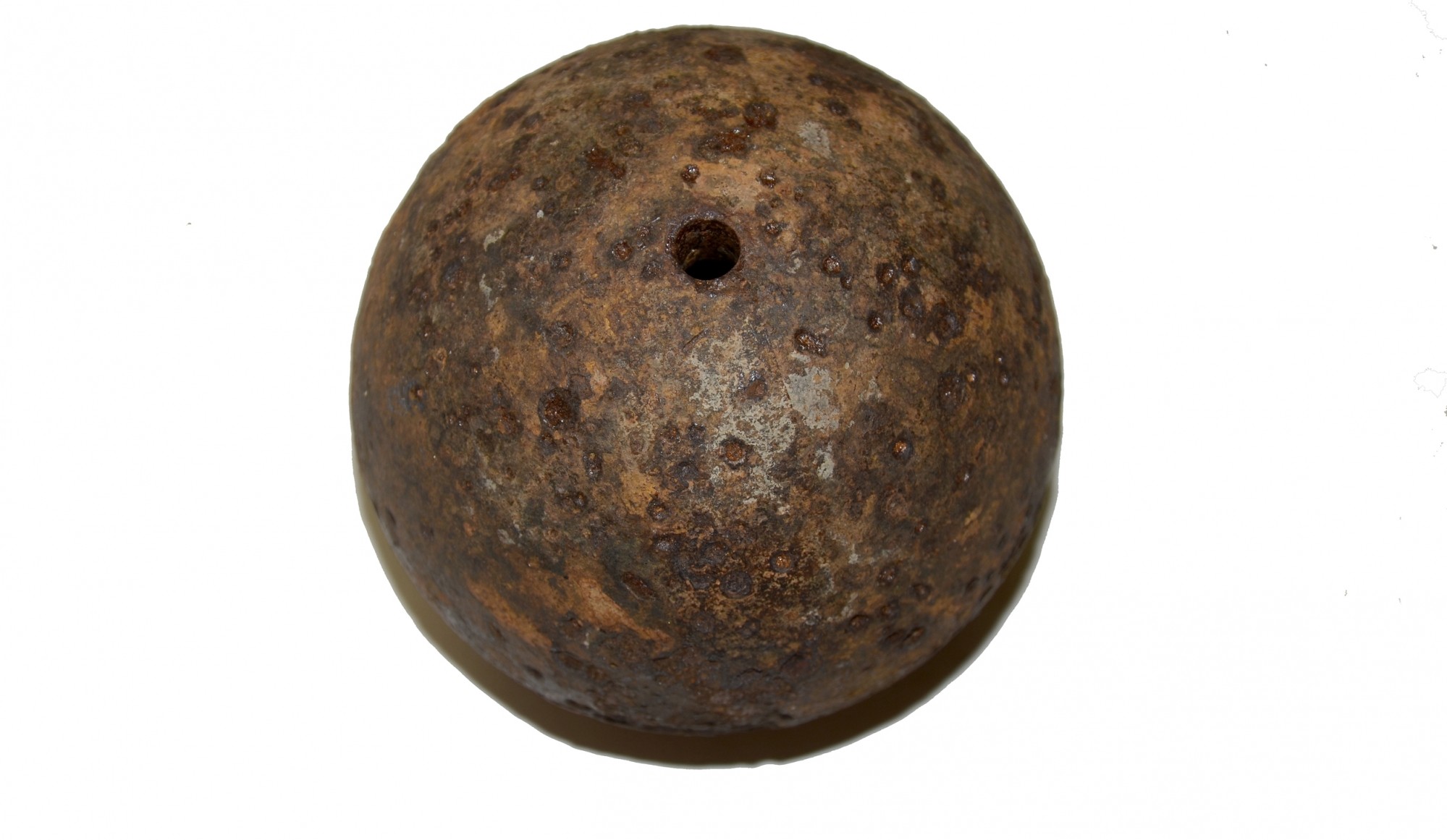 GETTYSBURG RECOVERED CONFEDERATE SPHERICAL SHELL — Horse Soldier