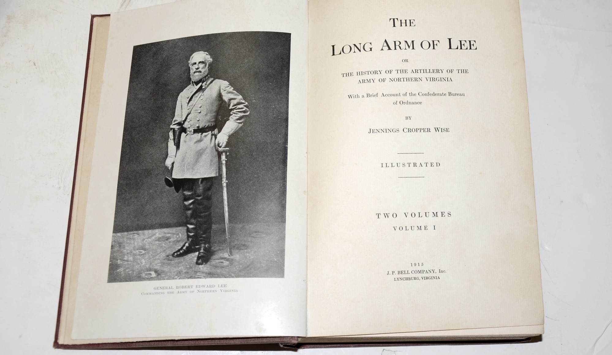 THE LONG ARM OF LEE: THE HISTORY OF THE ARTILLERY OF THE ARMY OF ...