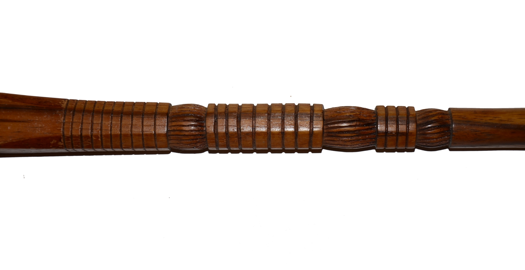 CARVED CANE FROM GETTYSBURG ESTATE — Horse Soldier