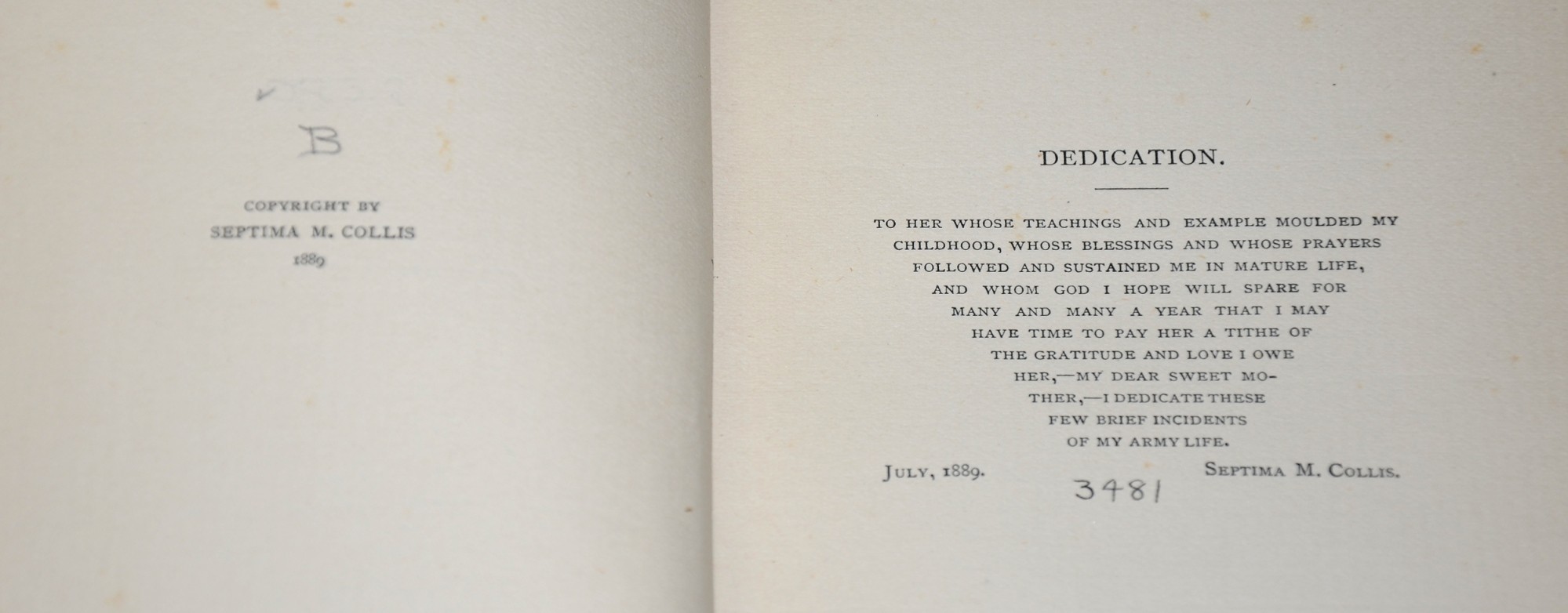 A WOMAN’S WAR RECORD — Horse Soldier