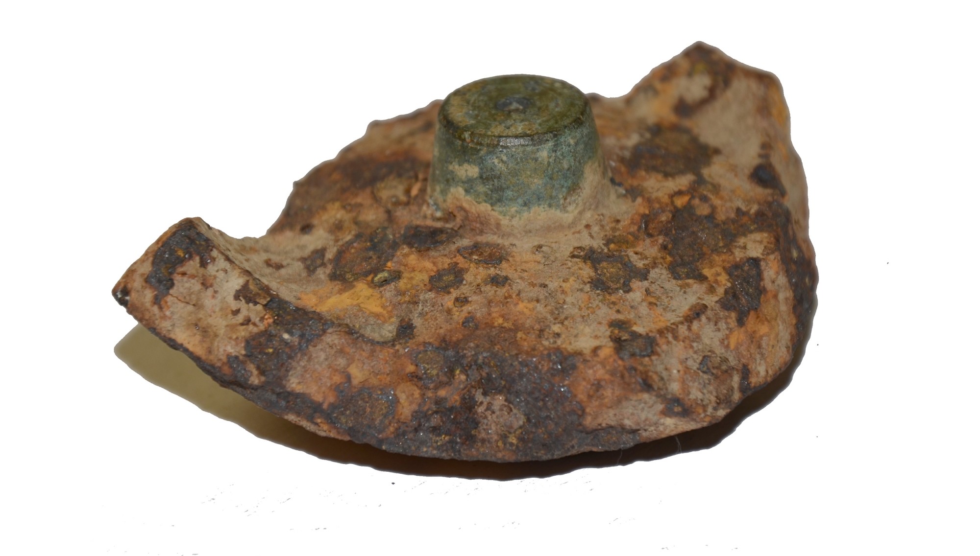 RELIC CS ARTILLERY SHELL FRAGMENT WITH FUSE – FROM VALLEY OF DEATH ...