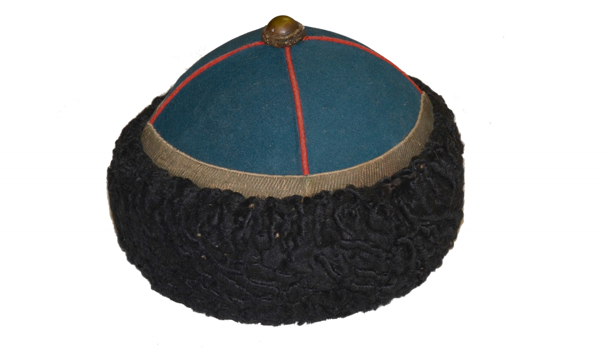 LATE NINETEENTH CENTURY IMPERIAL RUSSIAN COSSACK OFFICER’S CAP — Horse ...