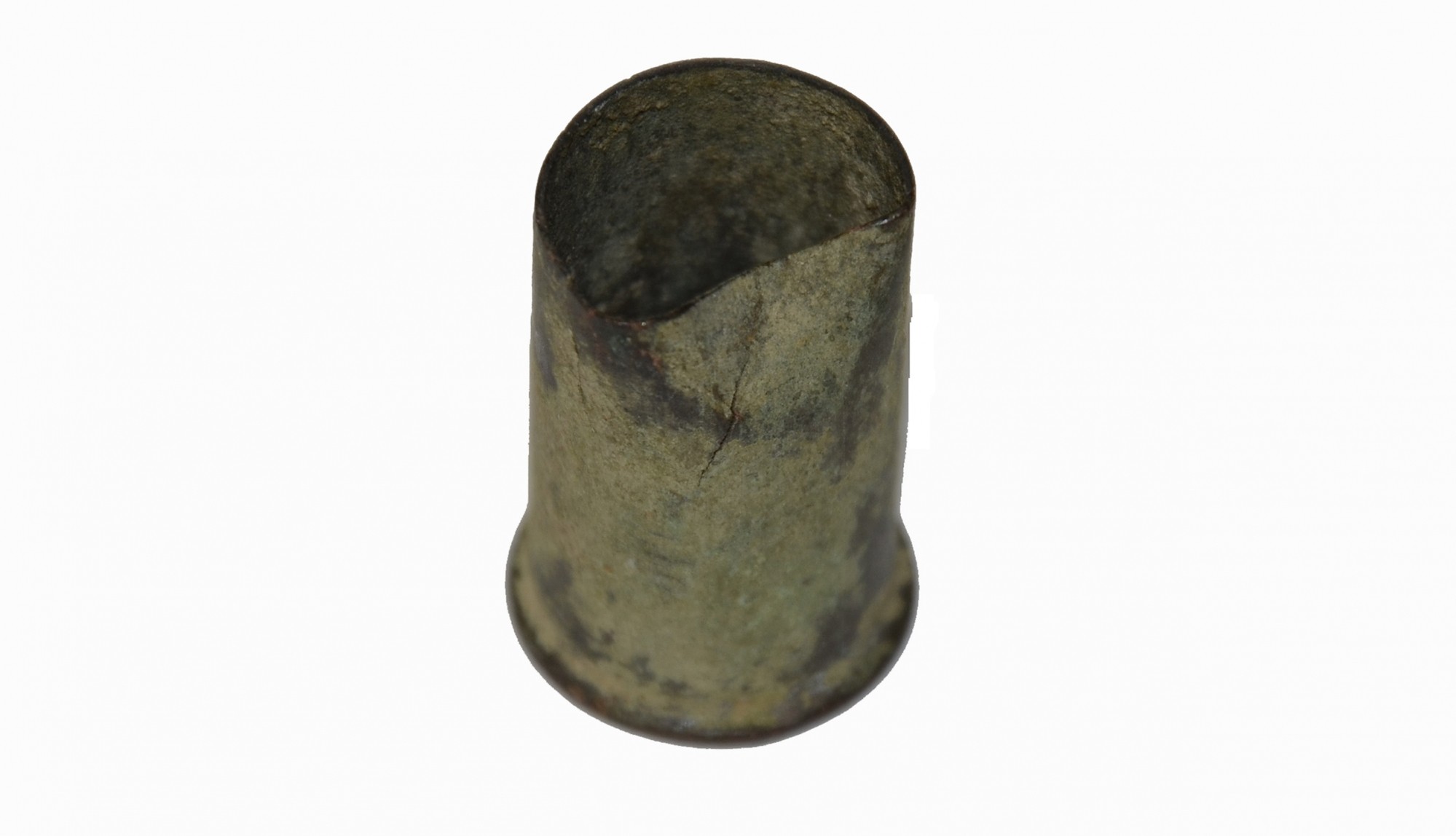 FIRED U.S. .32 CALIBER SPENCER SHELL CASING RECOVERED FROM GETTYSBURG ...