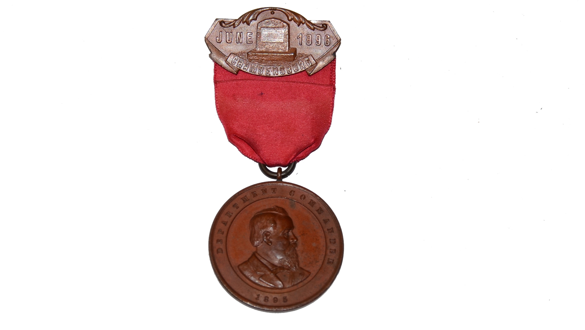 1896 DEPARTMENT OF PENNSYLVANIA GAR MEDAL — Horse Soldier