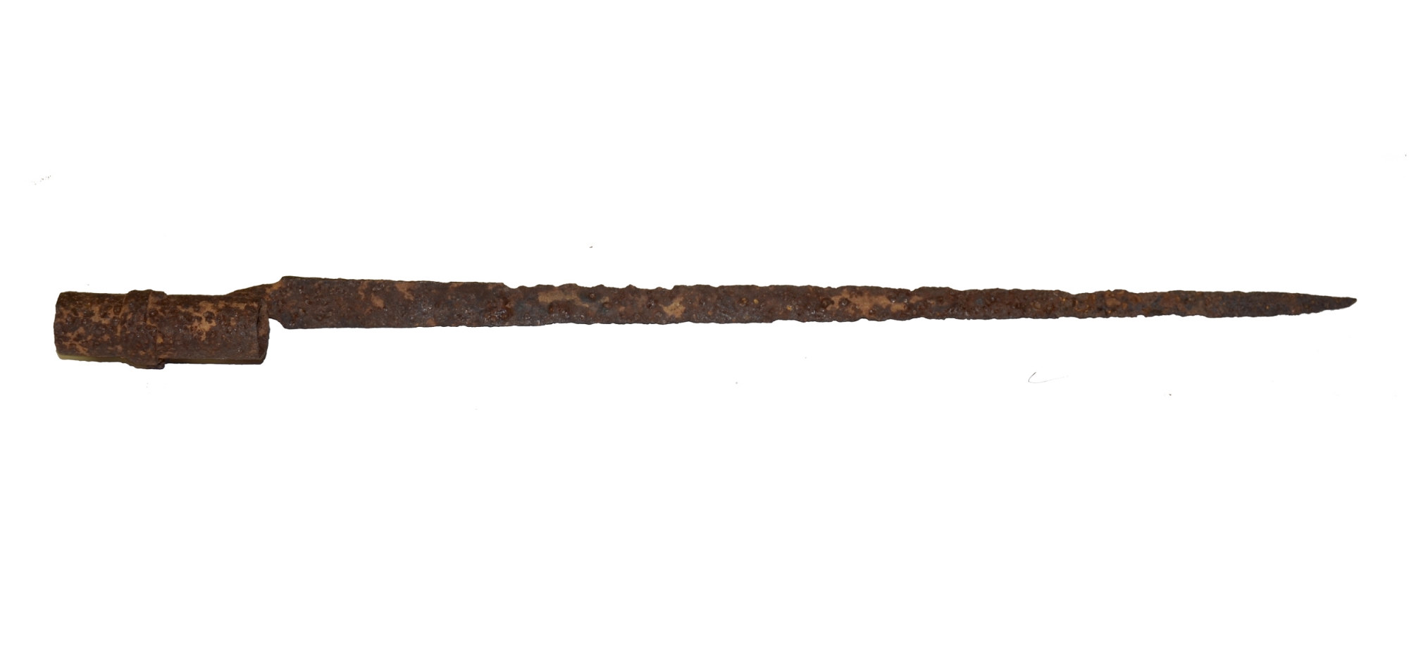 BRITISH PATTERN 1853 ENFIELD RIFLE BAYONET RECOVERED AT GETTYSBURG ...