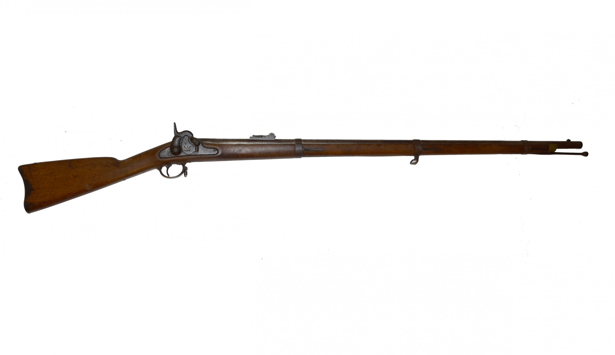 SPRINGFIELD M1855 PERCUSSION RIFLE-MUSKET, DATED 1858 — Horse Soldier
