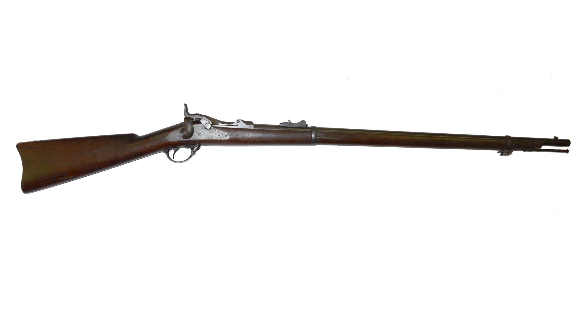 VERY FINE, U.S. SPRINGFIELD MODEL 1879 TRAPDOOR RIFLE — Horse Soldier