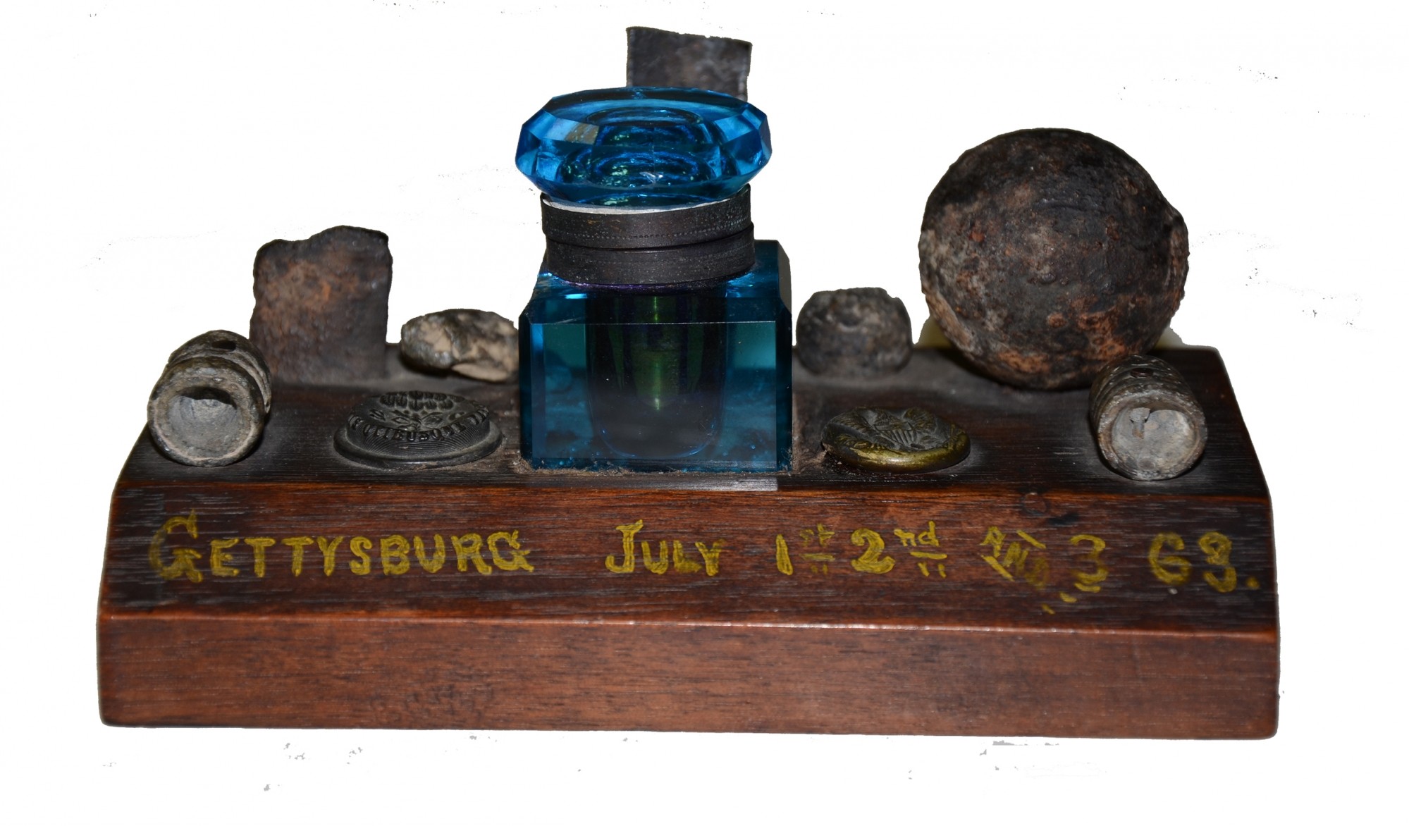 GETTYSBURG RELIC DESK SET — Horse Soldier