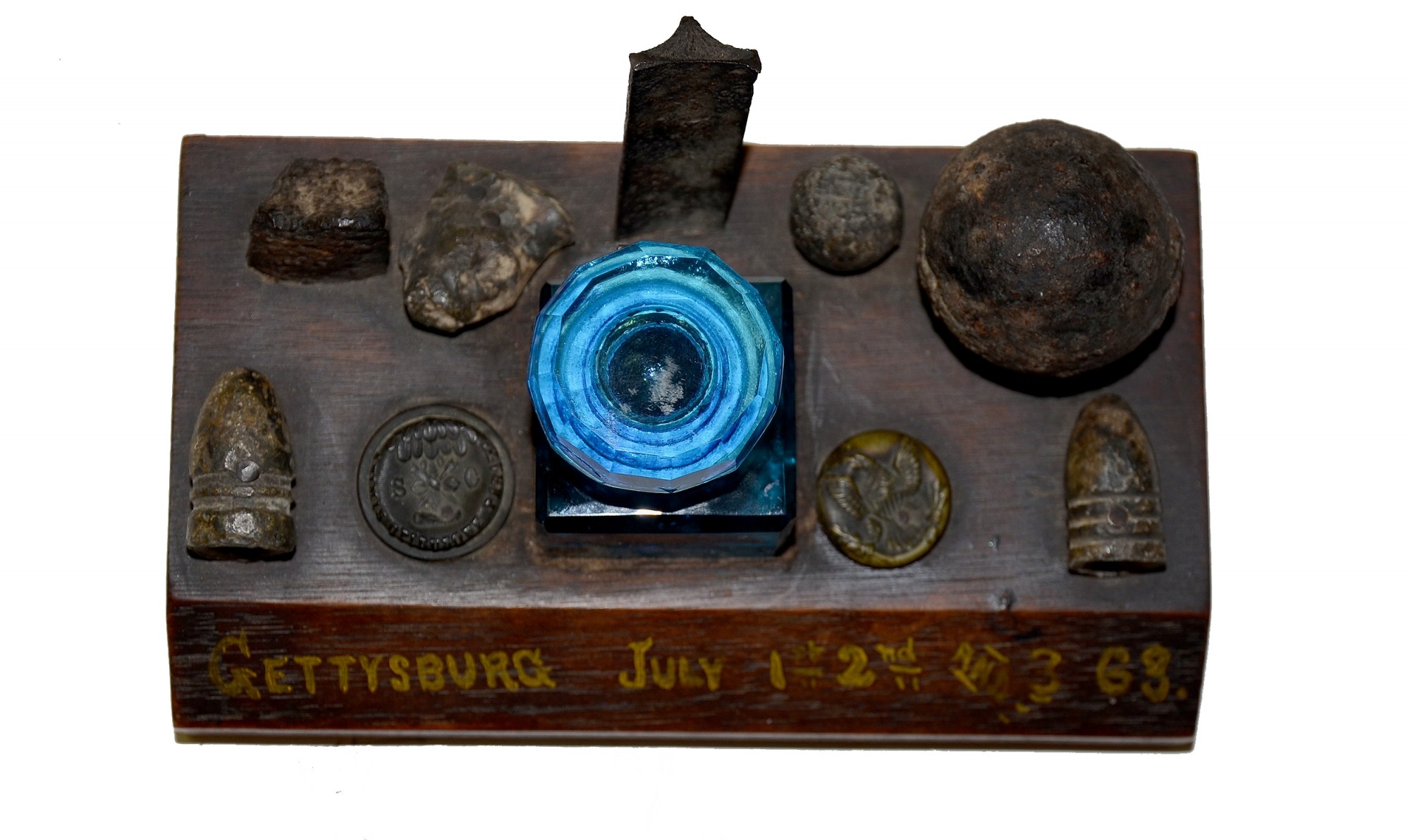 GETTYSBURG RELIC DESK SET — Horse Soldier