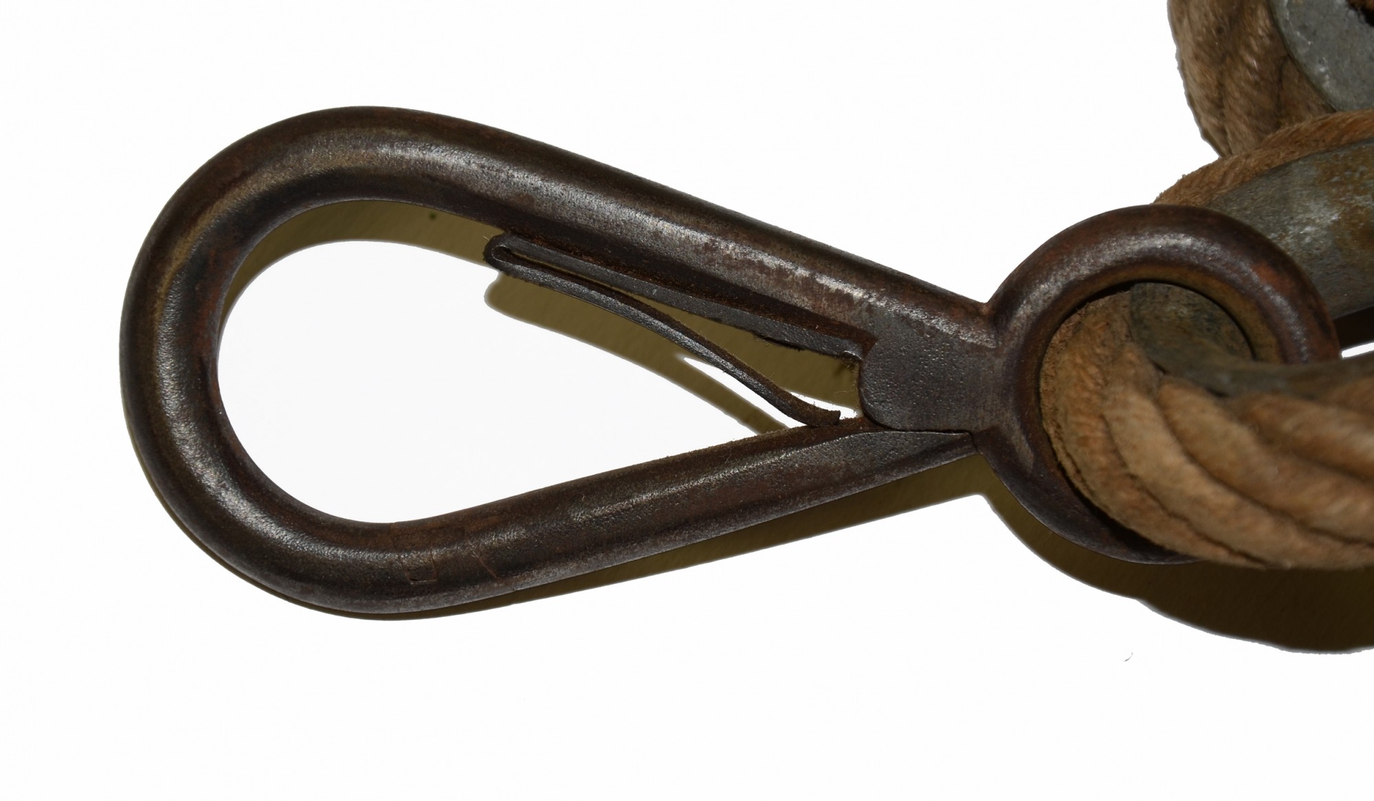 SPANISH-AMERICAN WAR / WORLD WAR ONE ERA BRICOLE ROPE — Horse Soldier