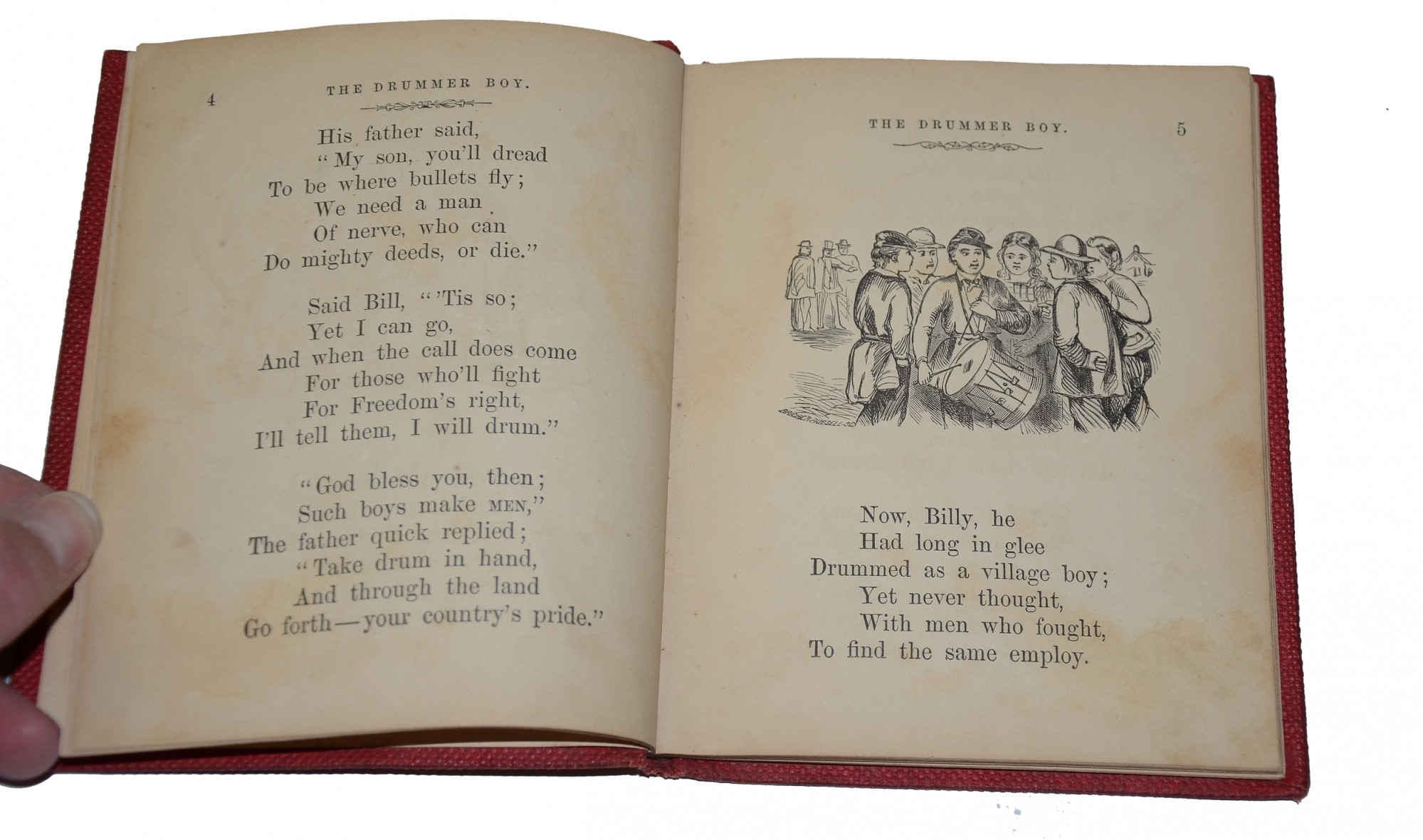 THE DRUMMER BOY, A STORY OF THE WAR, 1862 — Horse Soldier