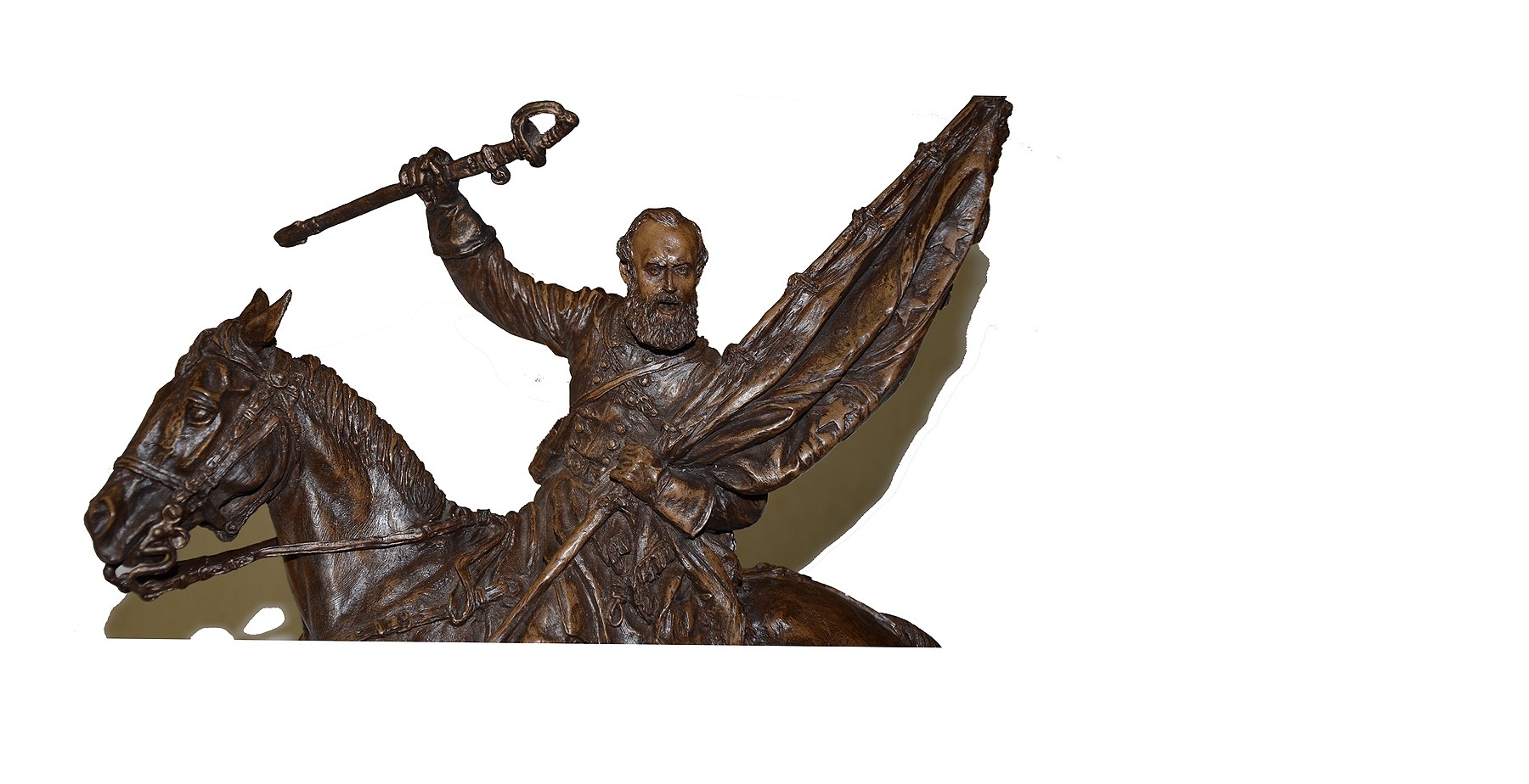 STONEWALL JACKSON AT CEDAR MOUNTAIN - BRONZE SCULPTURE BY RON TUNISON ...