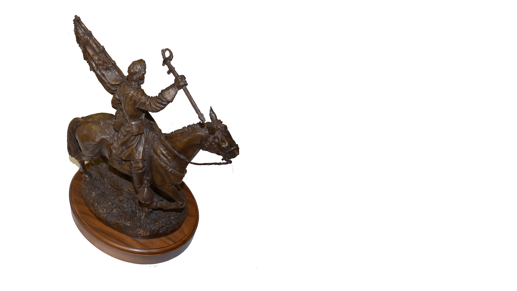 STONEWALL JACKSON AT CEDAR MOUNTAIN - BRONZE SCULPTURE BY RON TUNISON ...