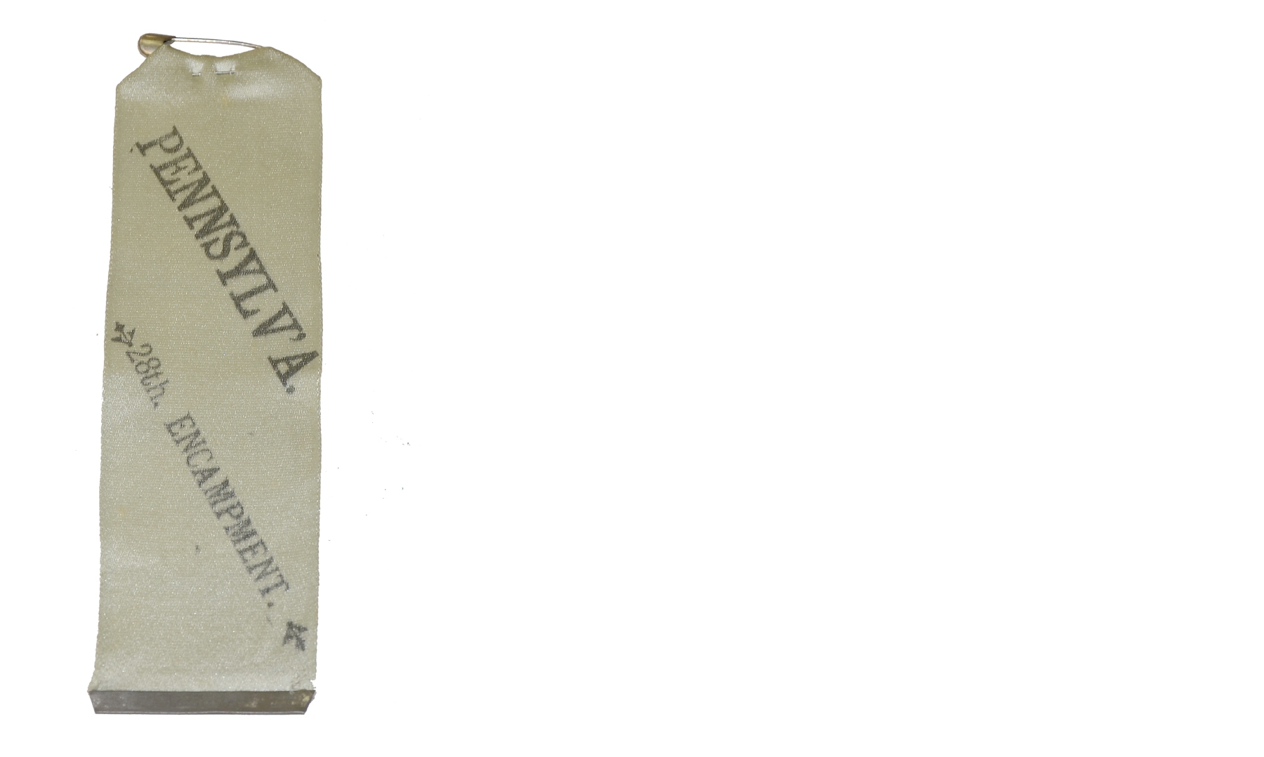 DEPARTMENT OF PENNSYLVANIA GAR RIBBON — Horse Soldier