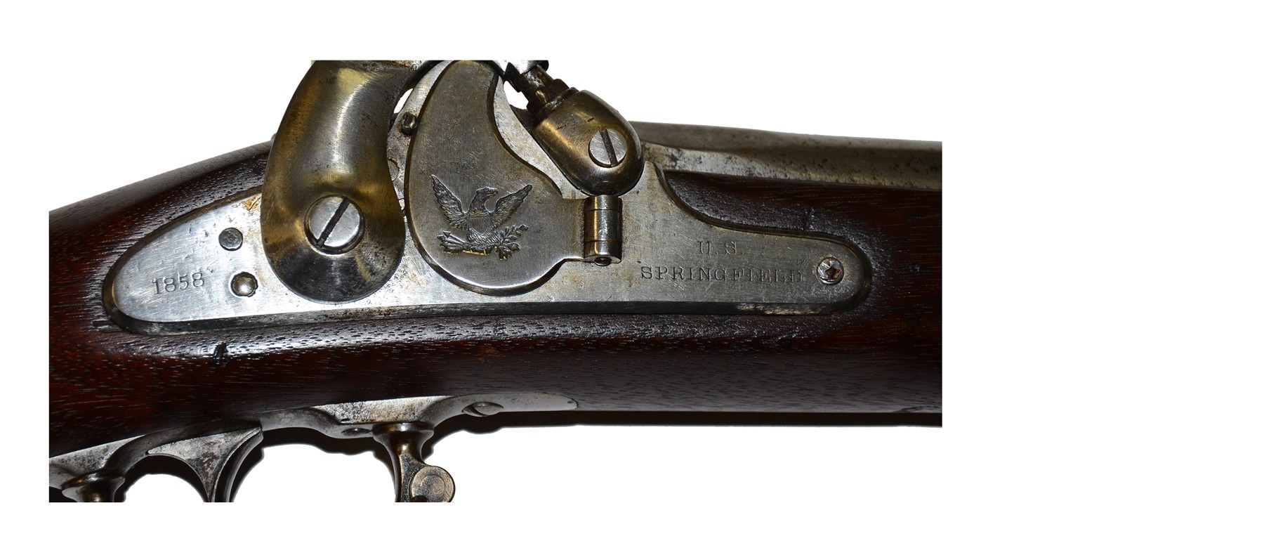 SPRINGFIELD M1855 PERCUSSION RIFLE-MUSKET, DATED 1858 — Horse Soldier