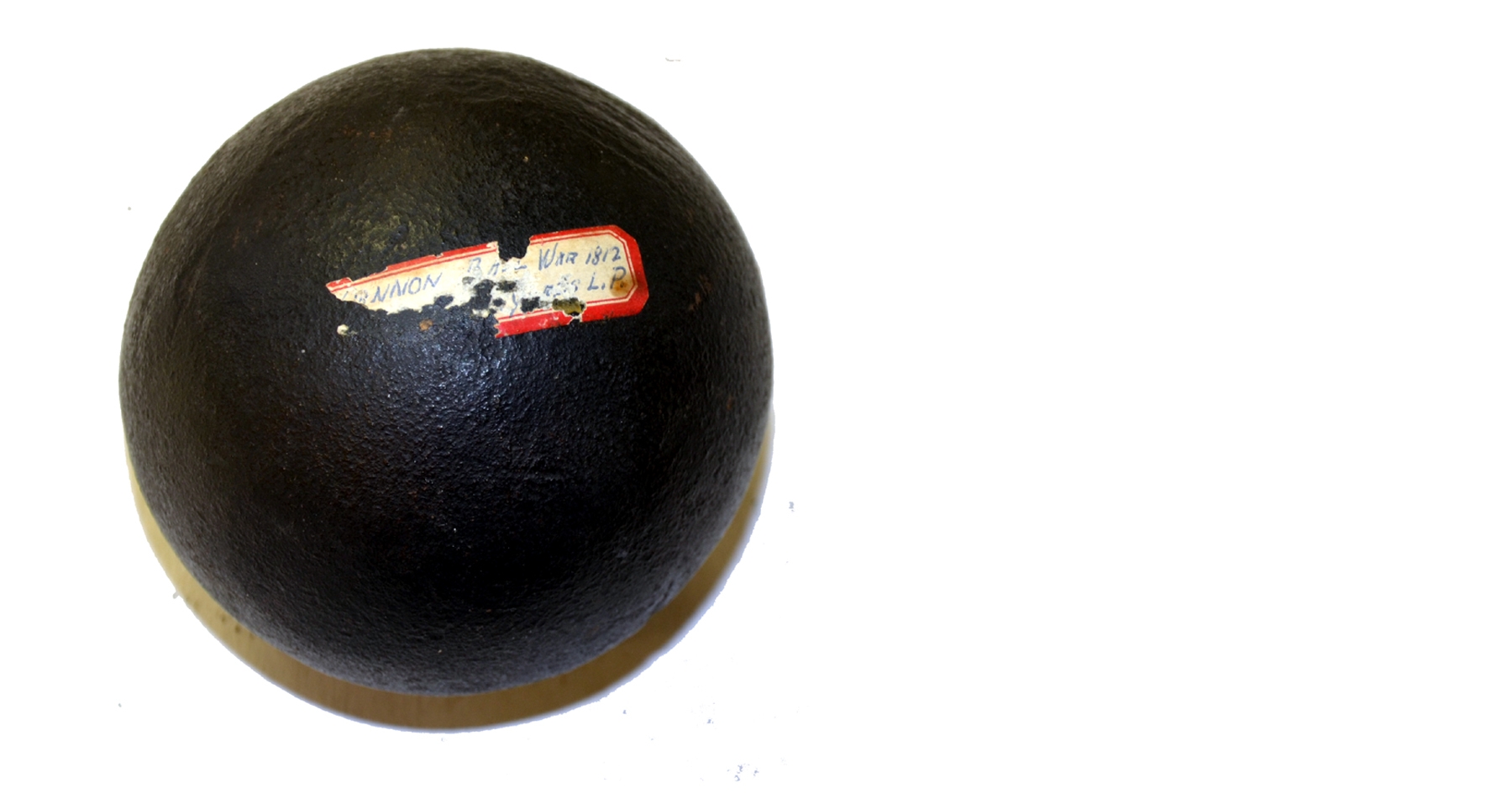 9-LB SOLID SHOT FROM WAR OF 1812 — Horse Soldier