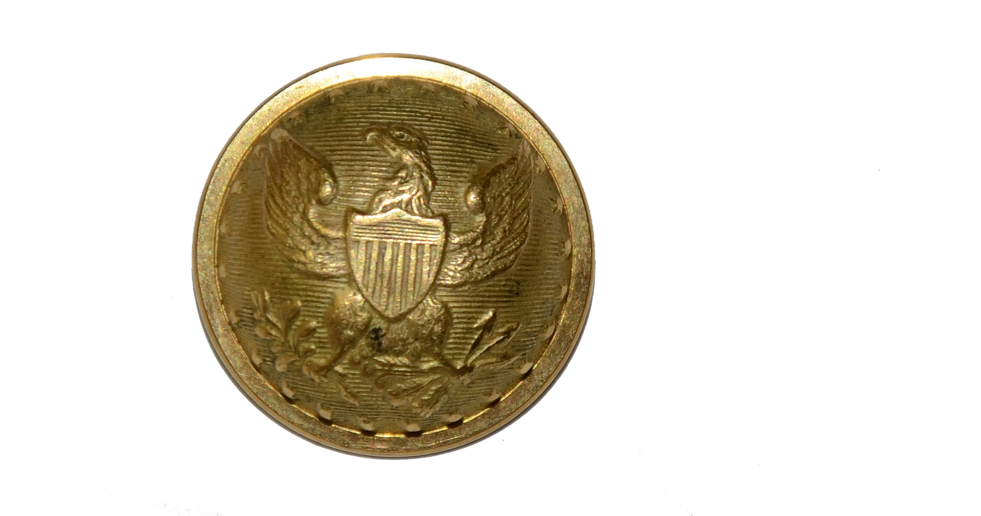 FEDERAL STAFF OFFICER’S BUTTON (GS5) — Horse Soldier
