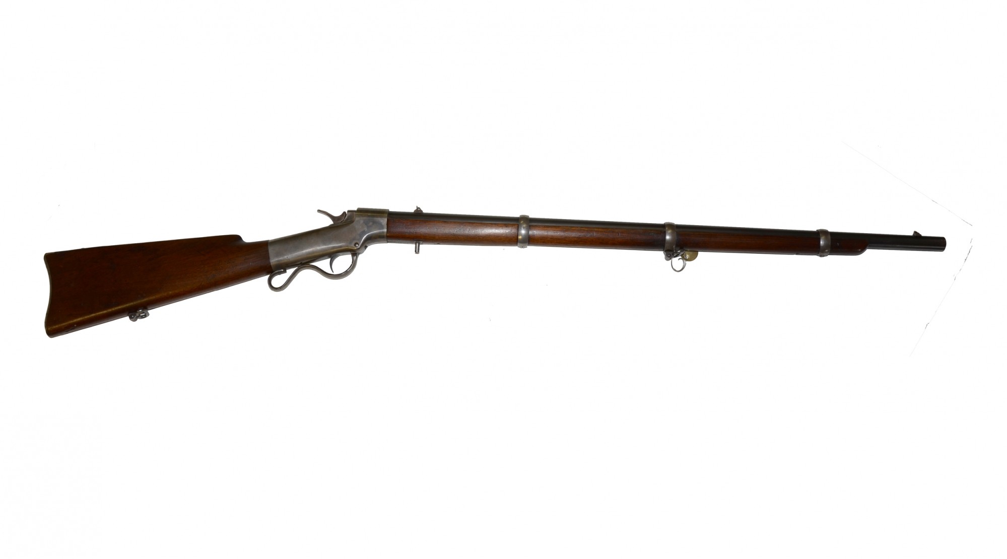 ORIGINAL, CIVIL WAR PERIOD, BALLARD MILITARY RIFLE — Horse Soldier
