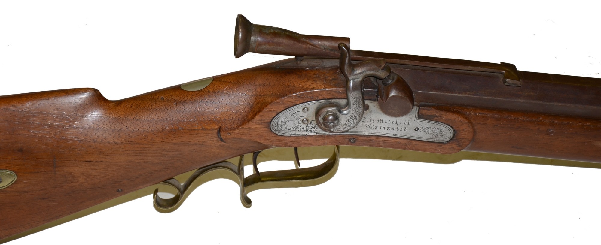 LARGE HEAVY BARRELED TARGET RIFLE BY MOLL OF ALLENTOWN, PENNSYLVANIA ...