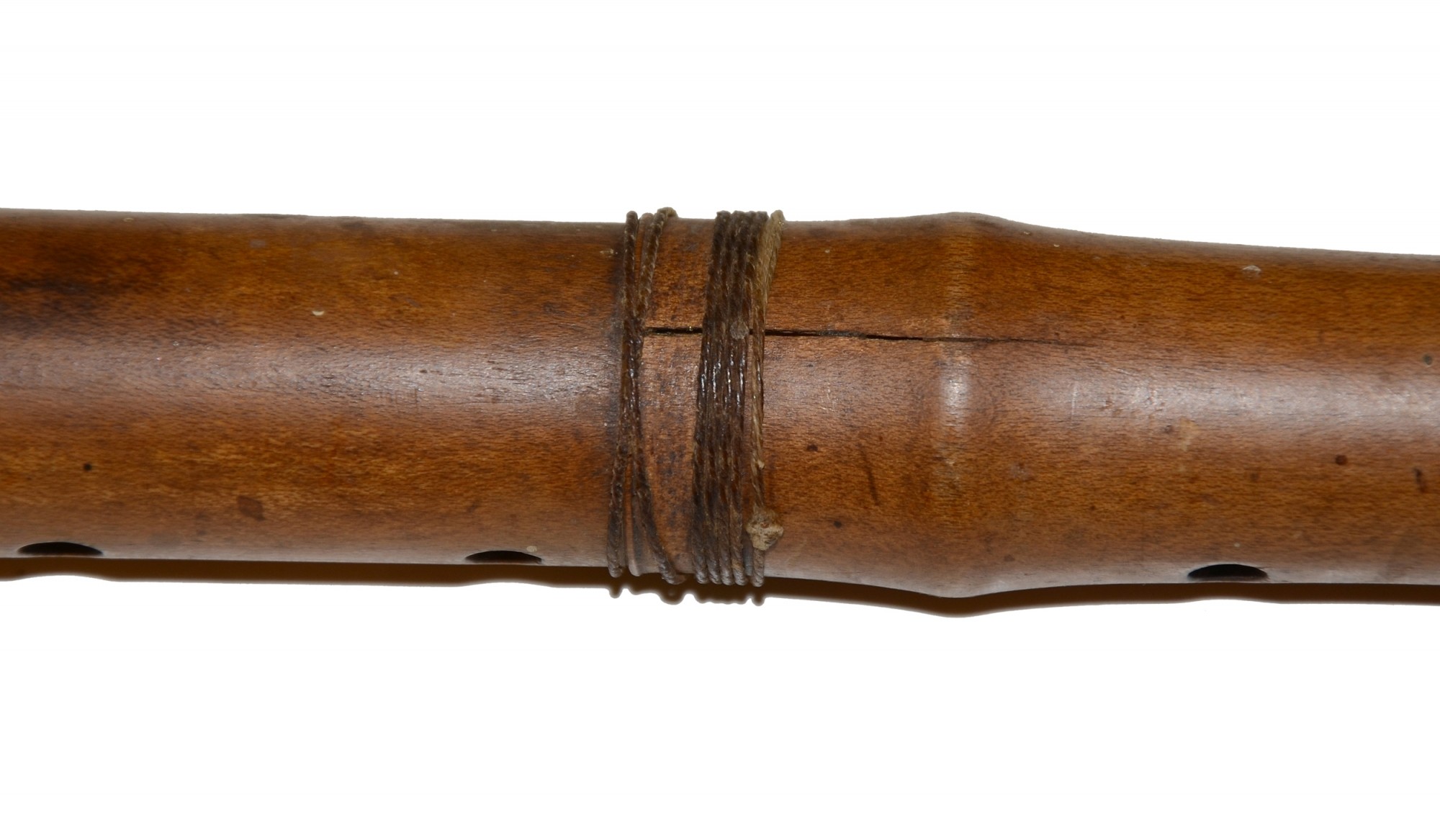 WOODEN FLUTE FROM THE ROSENSTEEL FAMILY COLLECTION OF GETTYSBURG ...