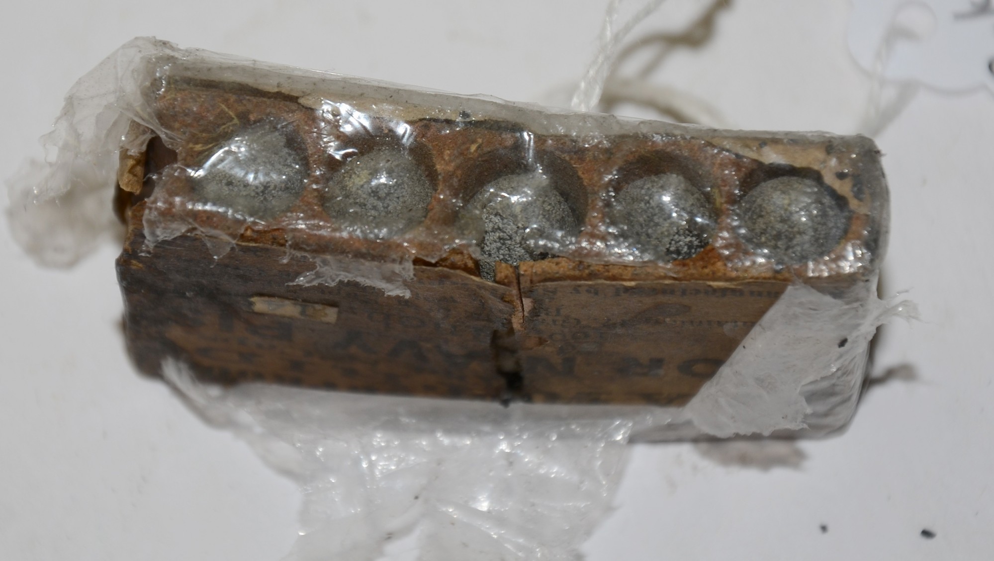 ORIGINAL OPENED PACK OF .36 CALIBER NAVY PISTOL CARTRIDGES — Horse Soldier