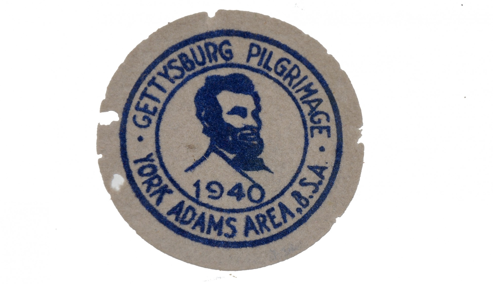 BOY SCOUT PATCH – GETTYSBURG PILGRIMAGE, 1940 — Horse Soldier