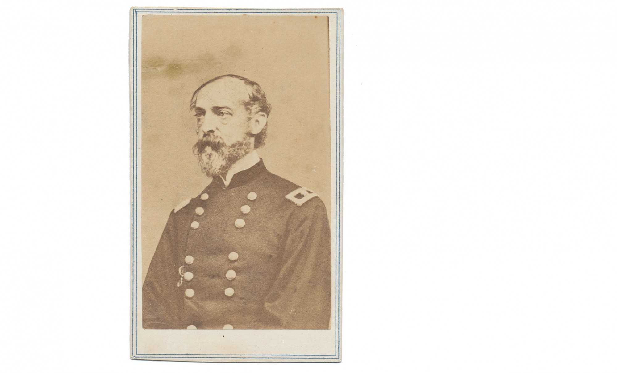 CDV OF THE HERO OF GETTYSBURG-GENERAL GEORGE G. MEADE — Horse Soldier