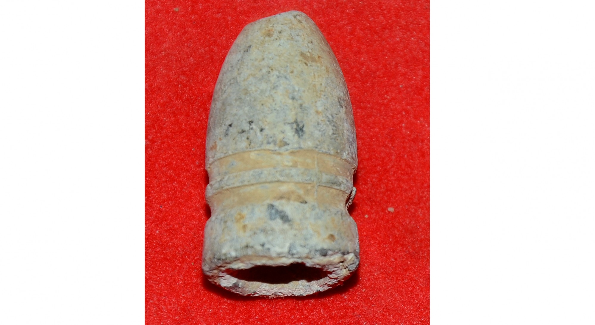 CONFEDERATE .58 CALIBER GARDNER PATENT MINIE BALL FOUND ALONG WEST ...