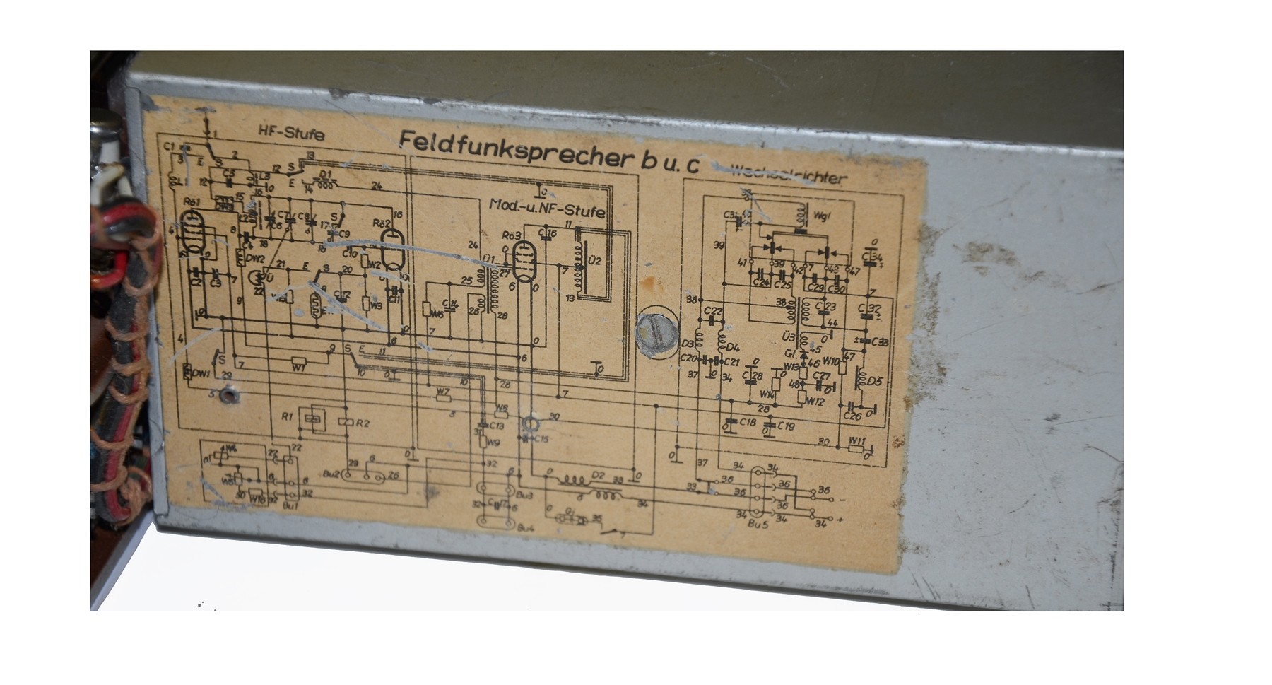 WORLD WAR TWO GERMAN ARMY FIELD RADIO — Horse Soldier