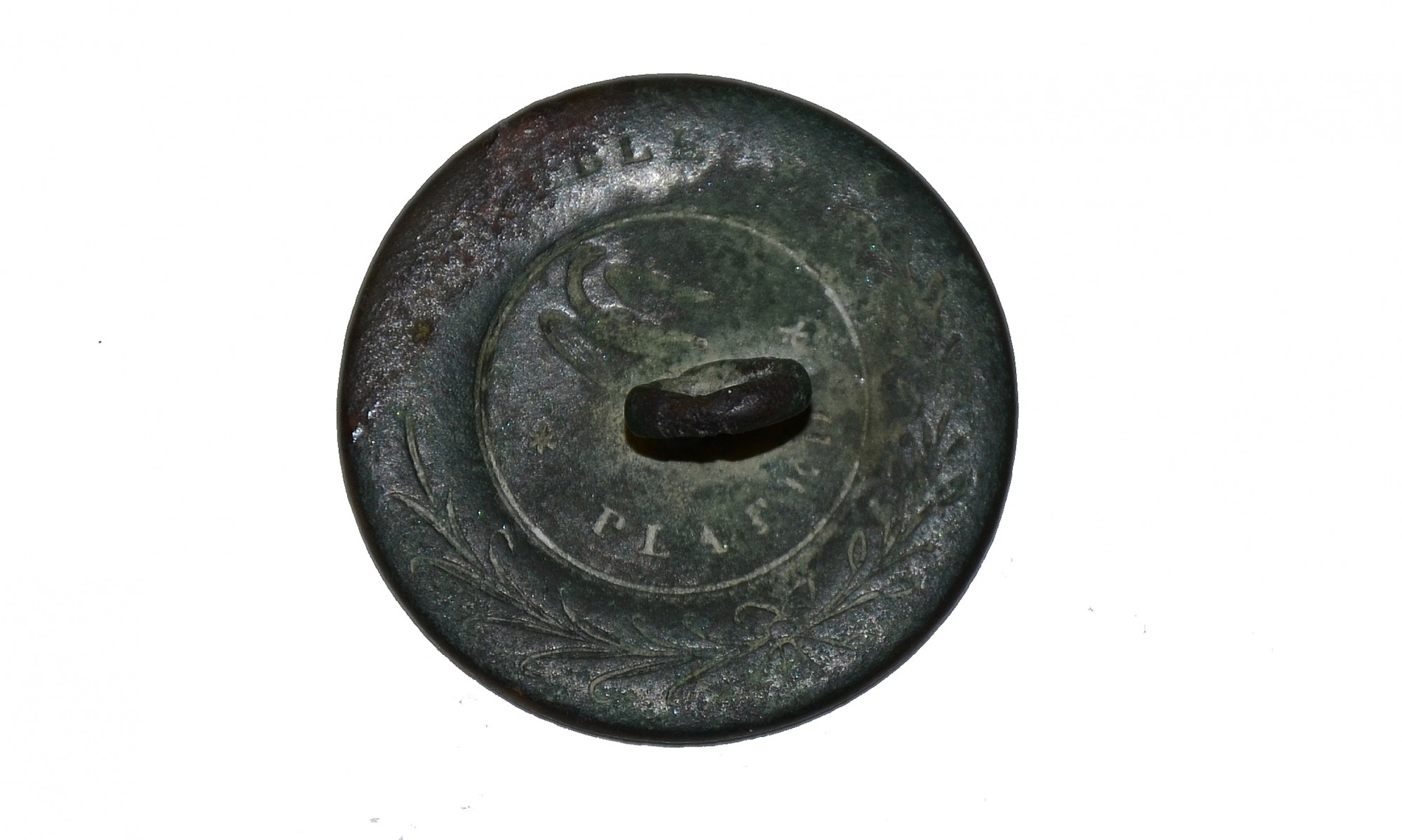 LARGE COLONIAL BUTTON — Horse Soldier