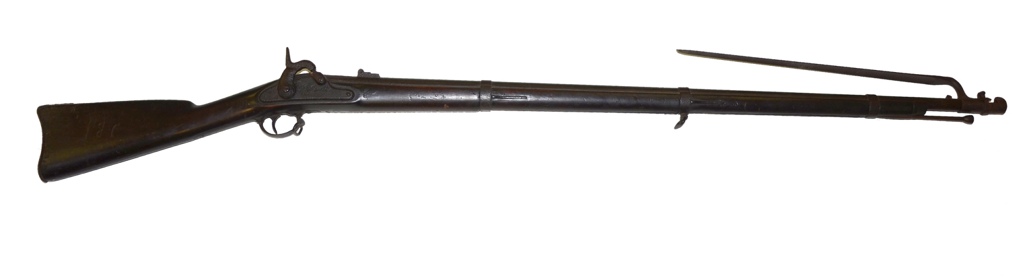 MODEL 1861 RIFLE MUSKET WITH BAYONET, VERBAL IDENTIFICATION — Horse Soldier